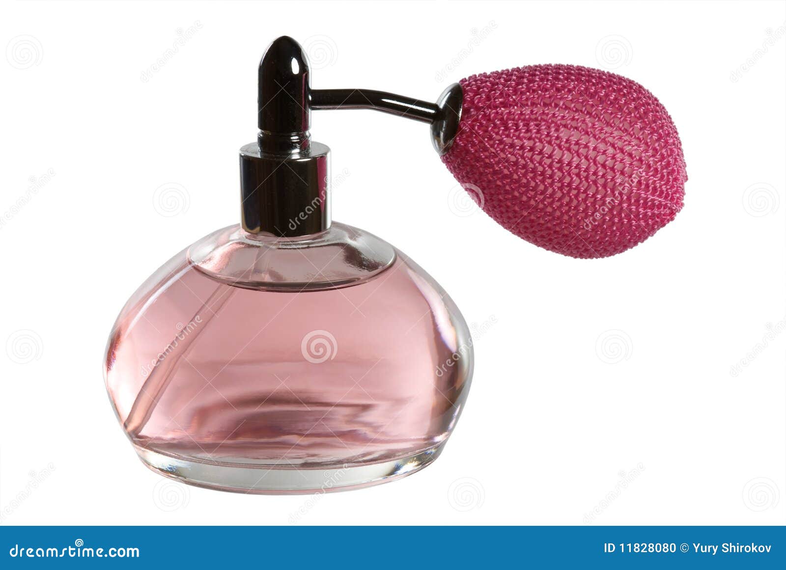 Botella de perfume rosada foto de archivo. Imagen de manera - 11828080