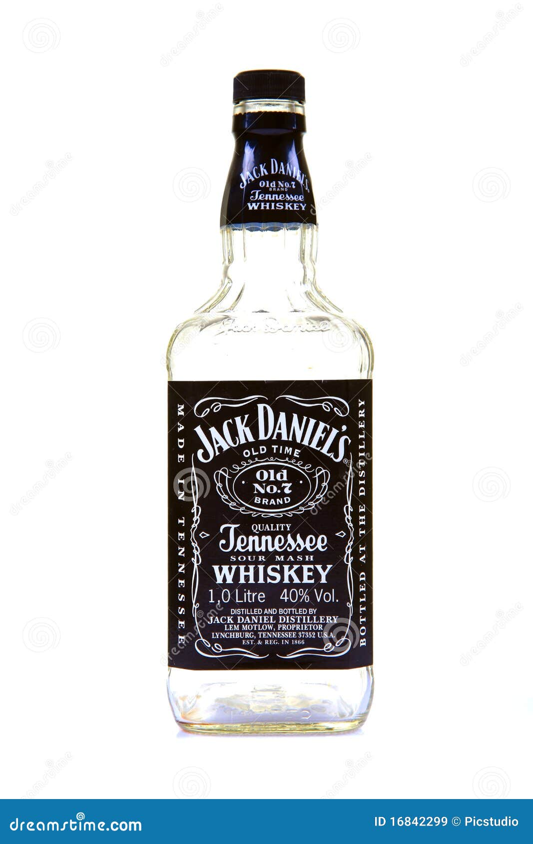 Botella De Whisky De Gato Daniel Imagen de archivo editorial - Imagen ...
