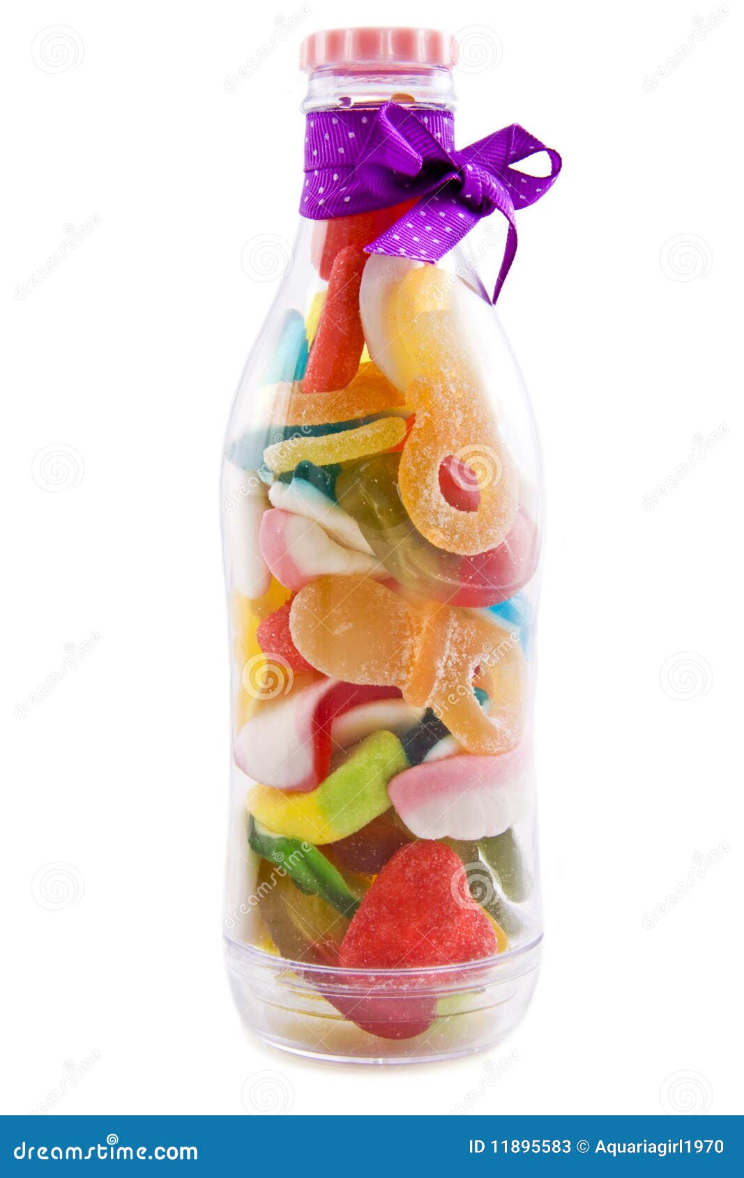 Botella del caramelo imagen de archivo. Imagen de rojo - 11895583