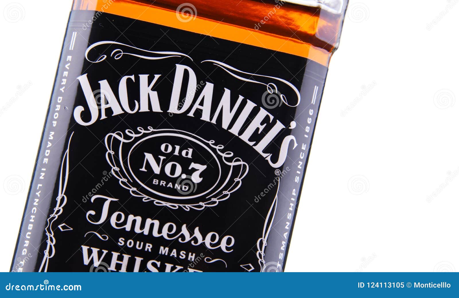 Botella Del Whisky De Jack Daniel Imagen editorial - Imagen de ...