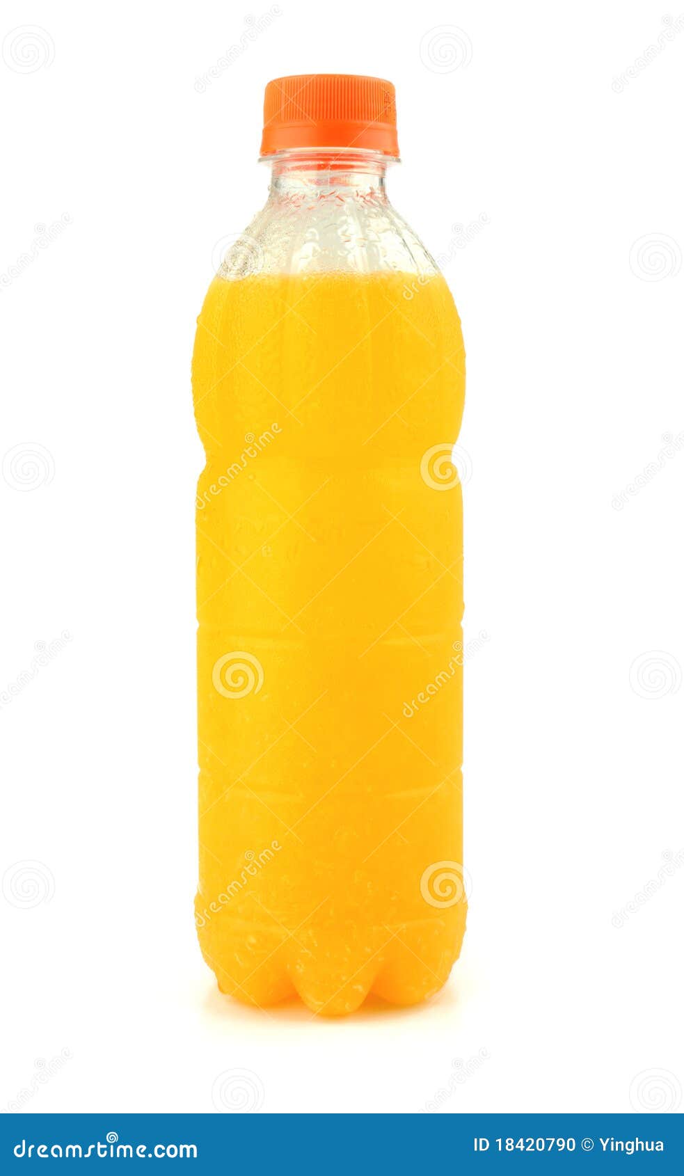 Botella Del Zumo De Naranja Foto de archivo - Imagen de aislado ...