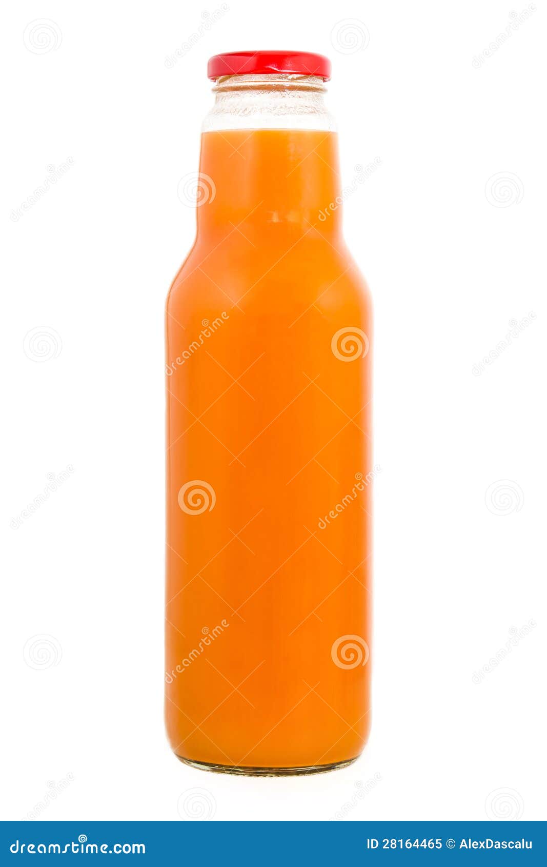 Botella Del Zumo De Naranja Imagen de archivo - Imagen de brillante ...