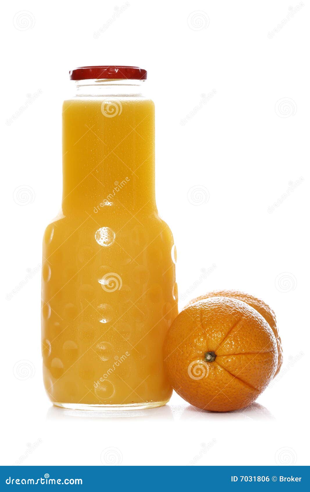 Botella Del Zumo De Naranja Foto de archivo - Imagen de altura, salud ...