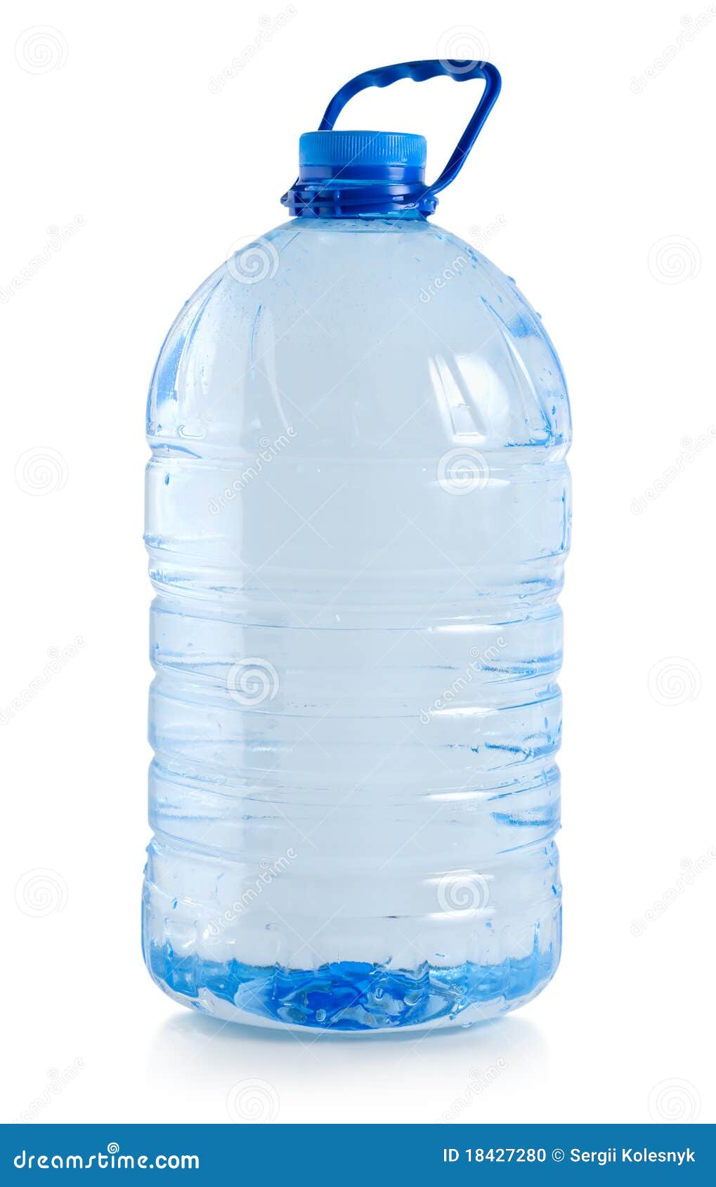 Botella Grande De Agua (camino) Foto de archivo - Imagen: 18427280