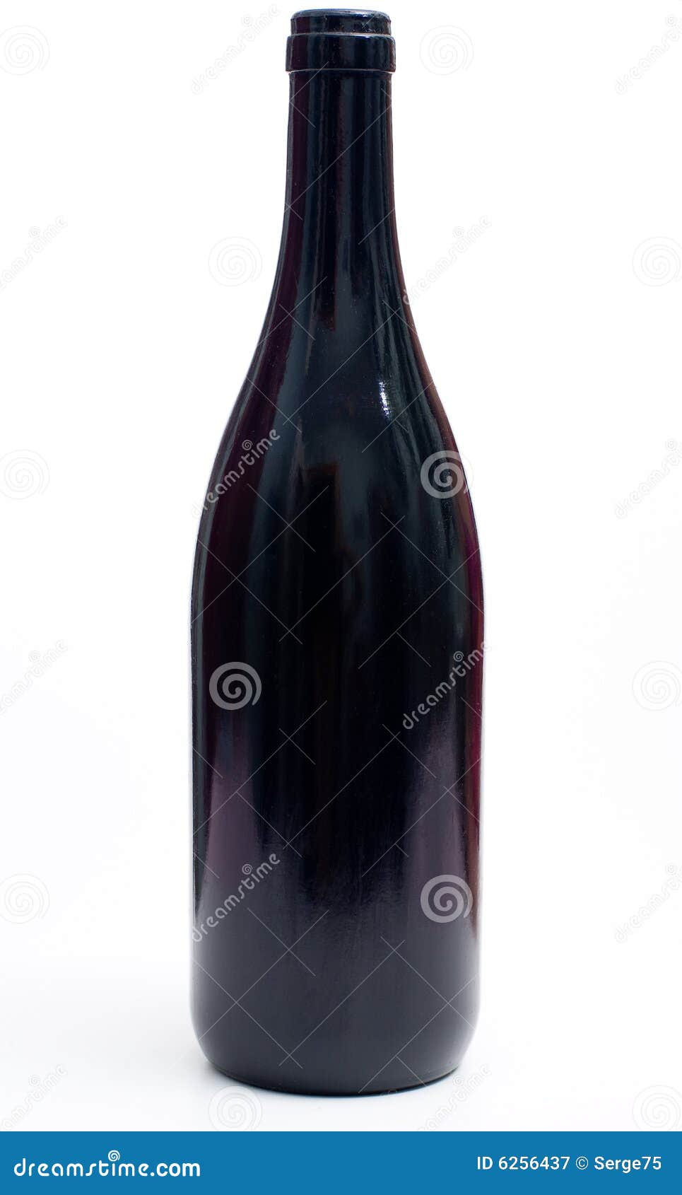 Botella negra imagen de archivo. Imagen de utilizado, retro - 6256437