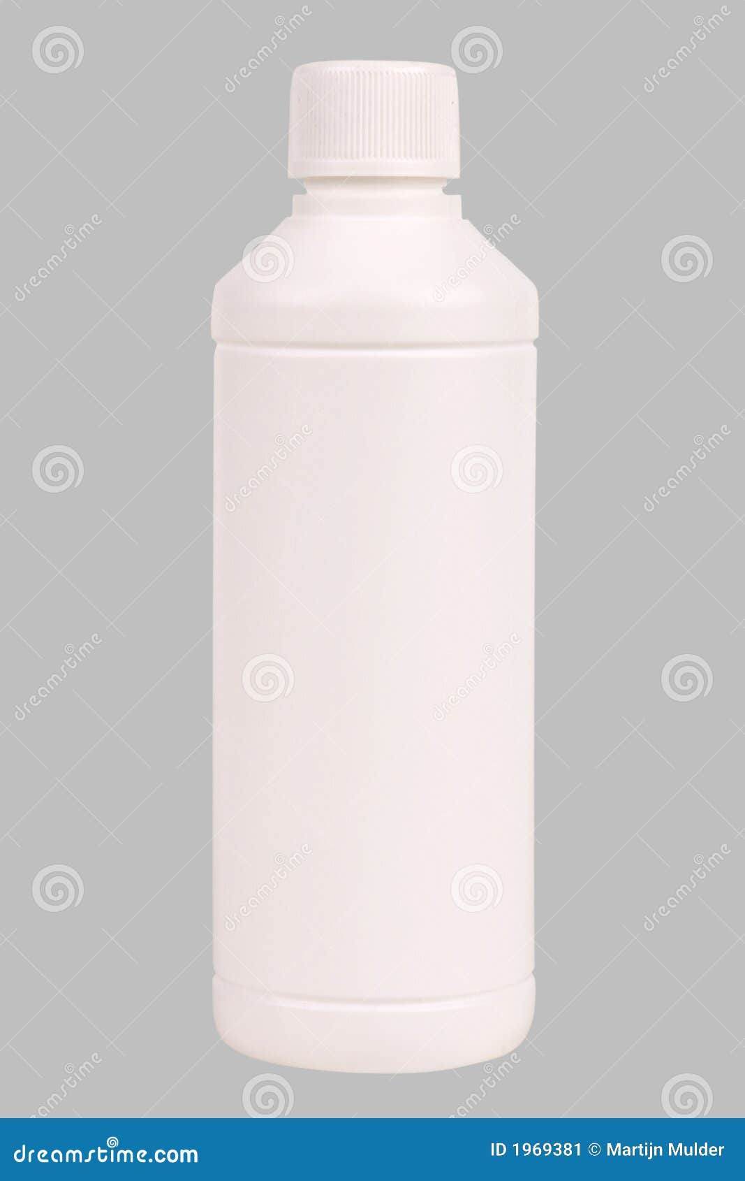 Botella plástica blanca imagen de archivo. Imagen de fondo - 1969381