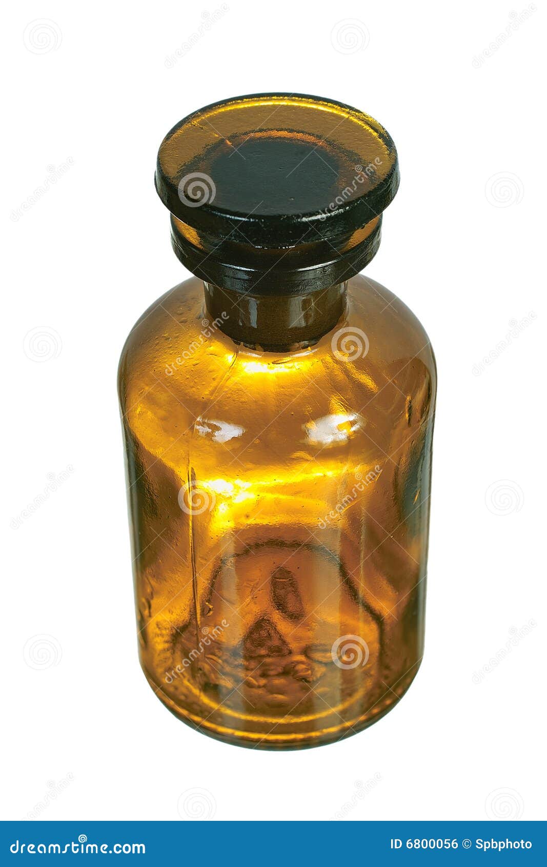 Botella Química De Cristal De Brown Foto de archivo - Imagen de cristal ...