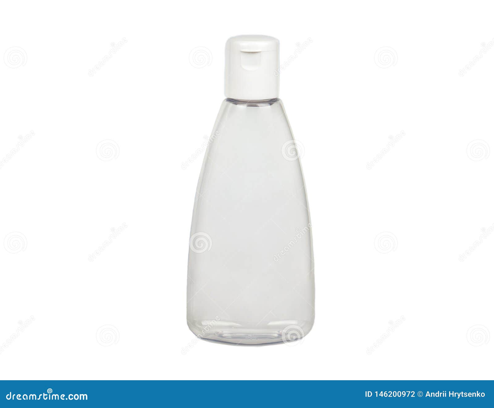 Botella Transparente Pl?stica Foto de archivo - Imagen de sanitario ...