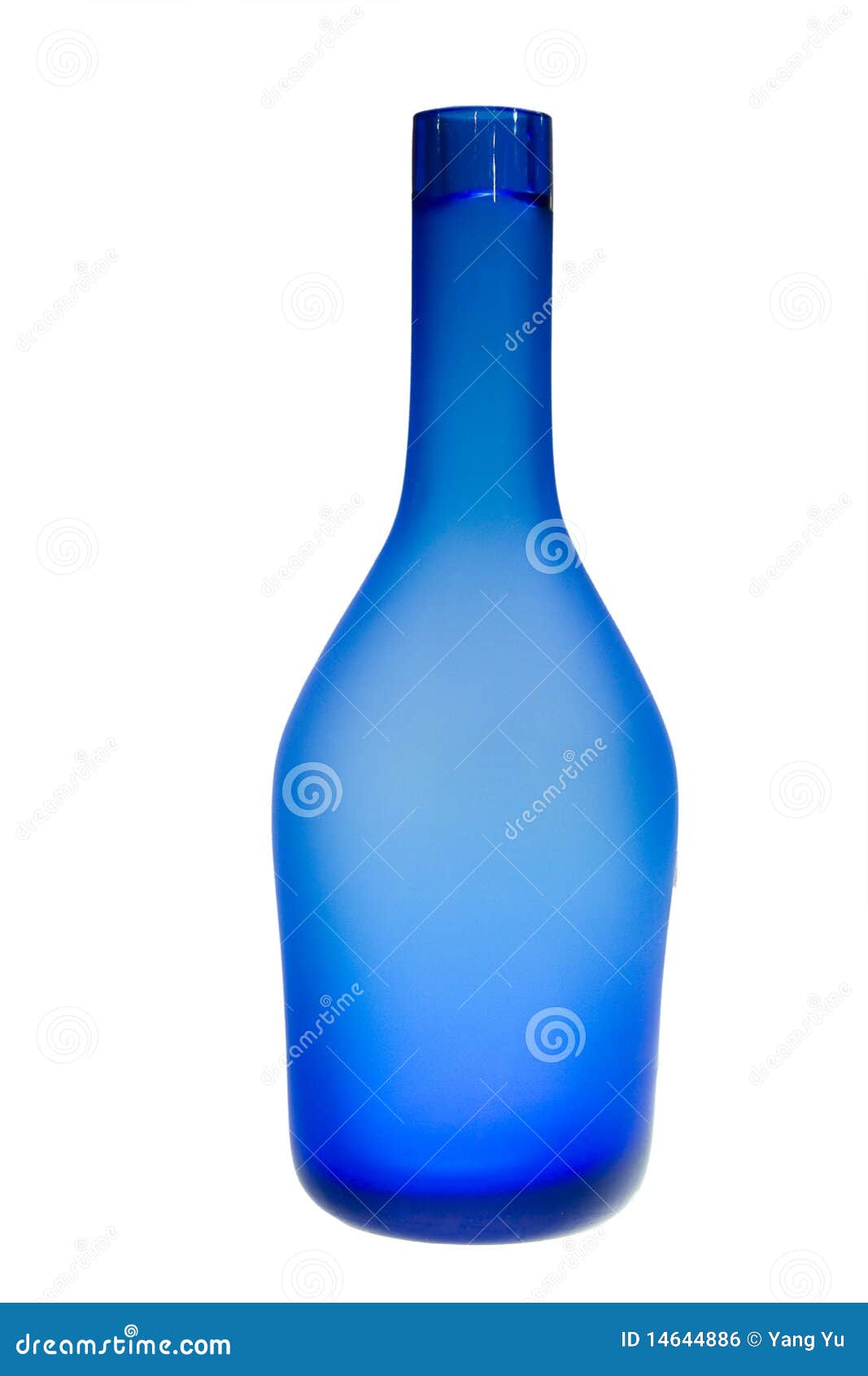 Botellas Azules De Bebidas Alcohólicas Foto de archivo - Imagen de ...