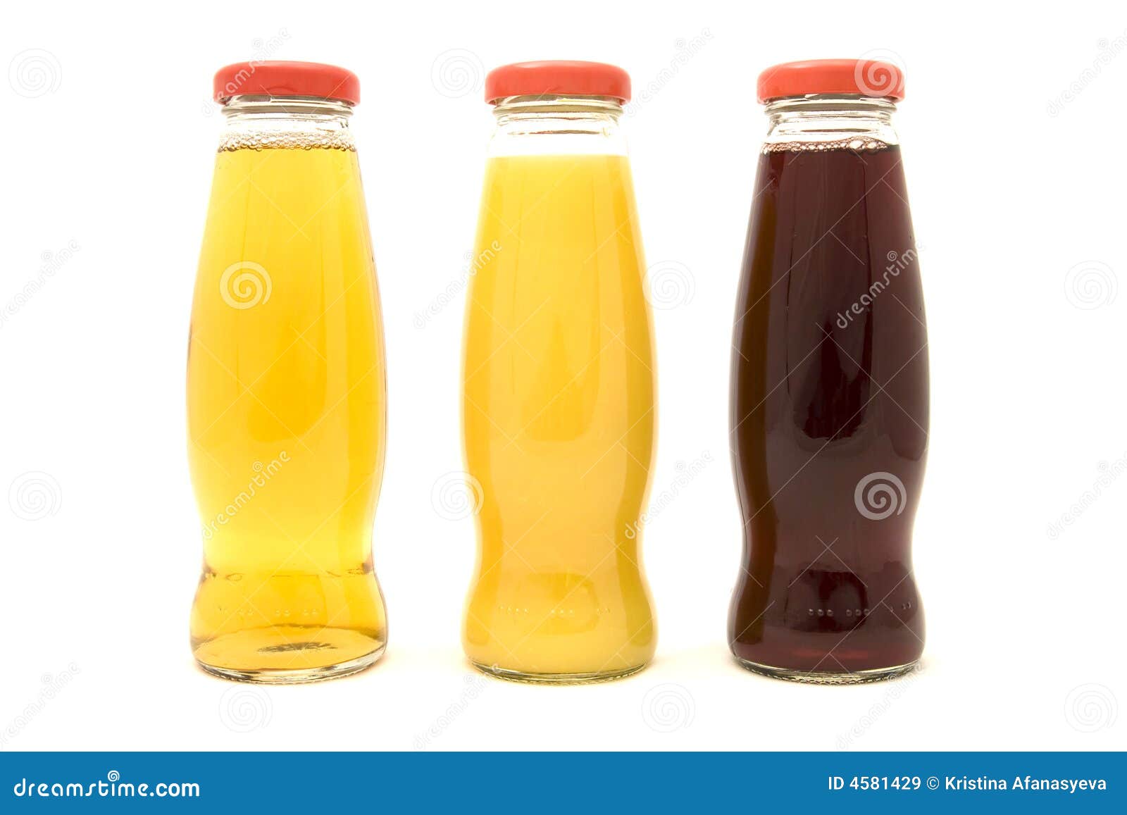 Botellas Del Jugo Imágenes de archivo libres de regalías - Imagen: 4581429