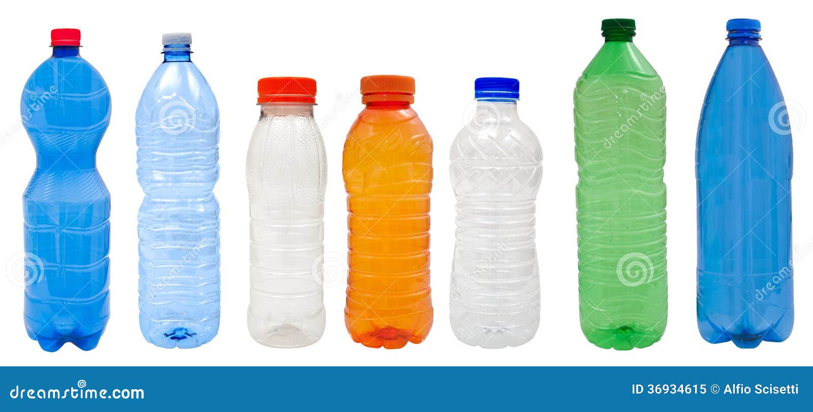 Botellas plásticas imagen de archivo. Imagen de botellas - 36934615