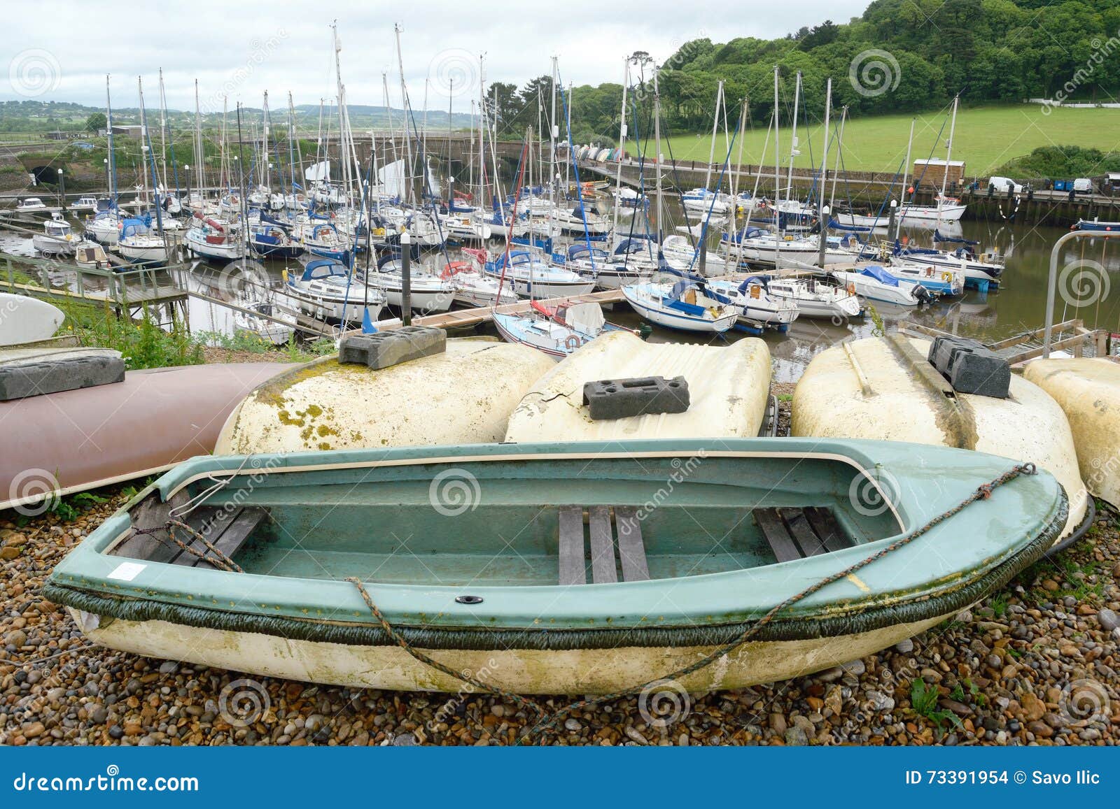 Boten stock foto. Image of buitenkant, devon, overzees - 73391954