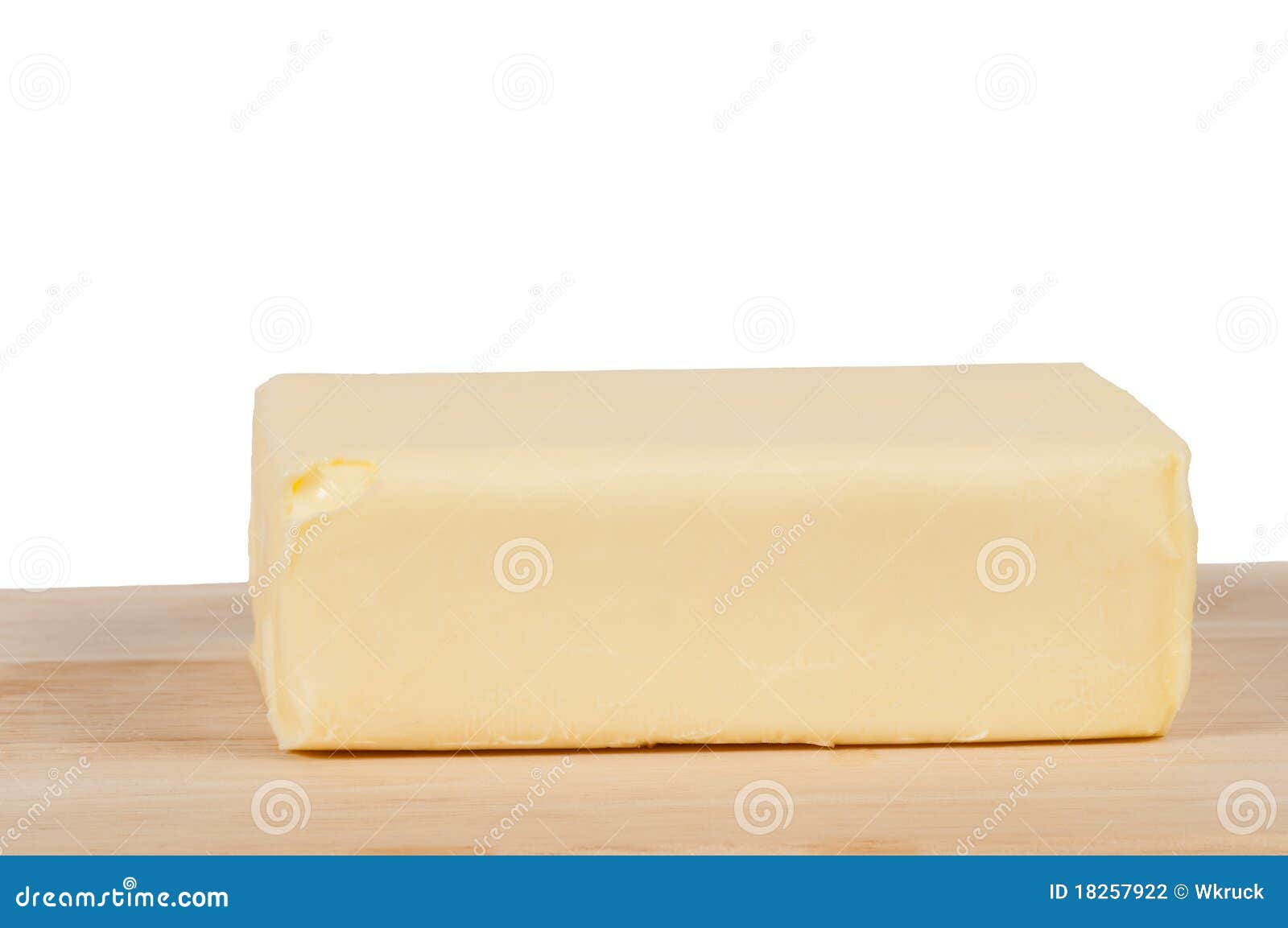 Boter stock foto. Image of sluit, levensmiddel, geïsoleerd - 18257922