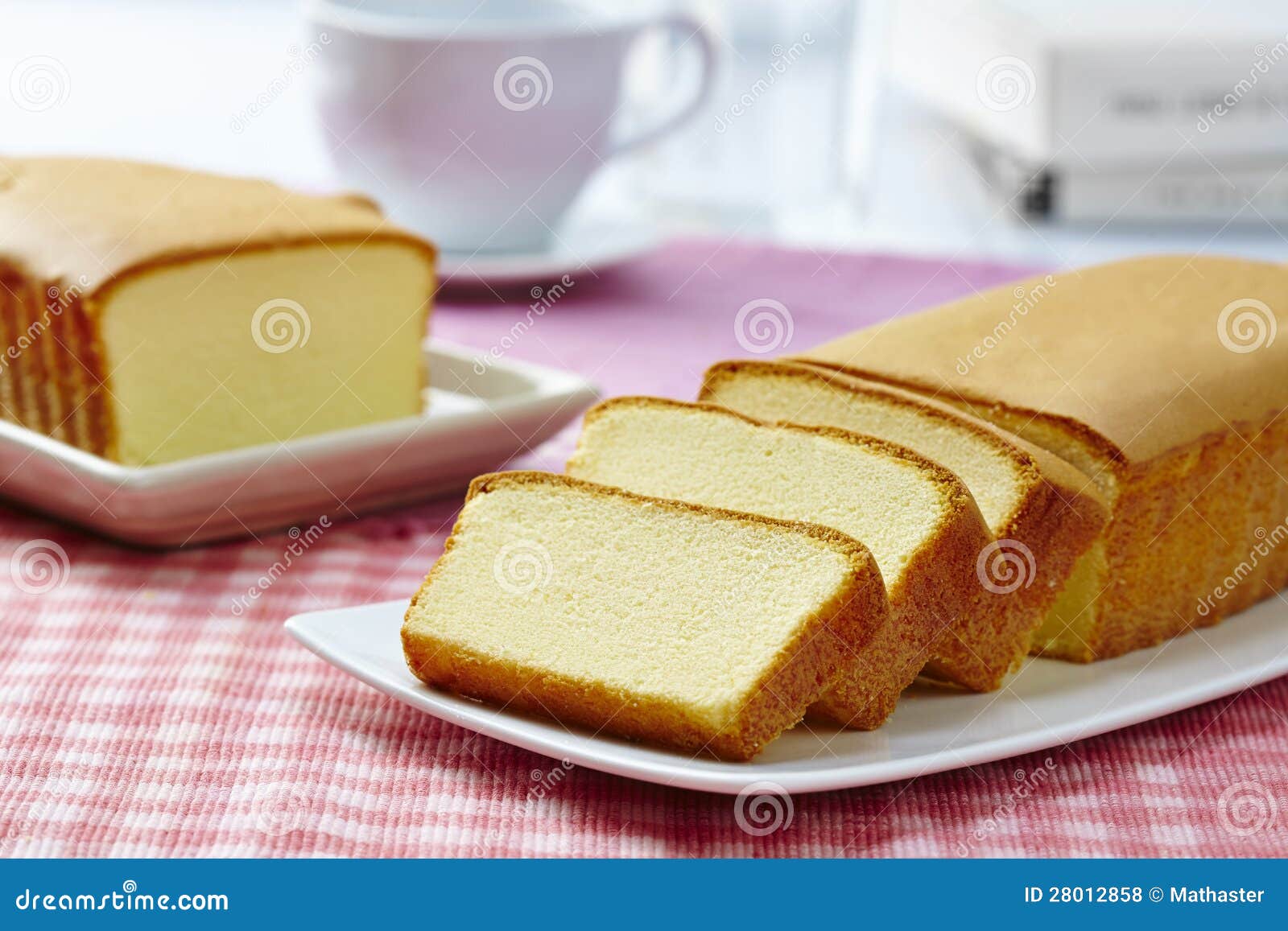 Boter cake stock foto. Image of gebak, woestijn, ontbijt - 28012858