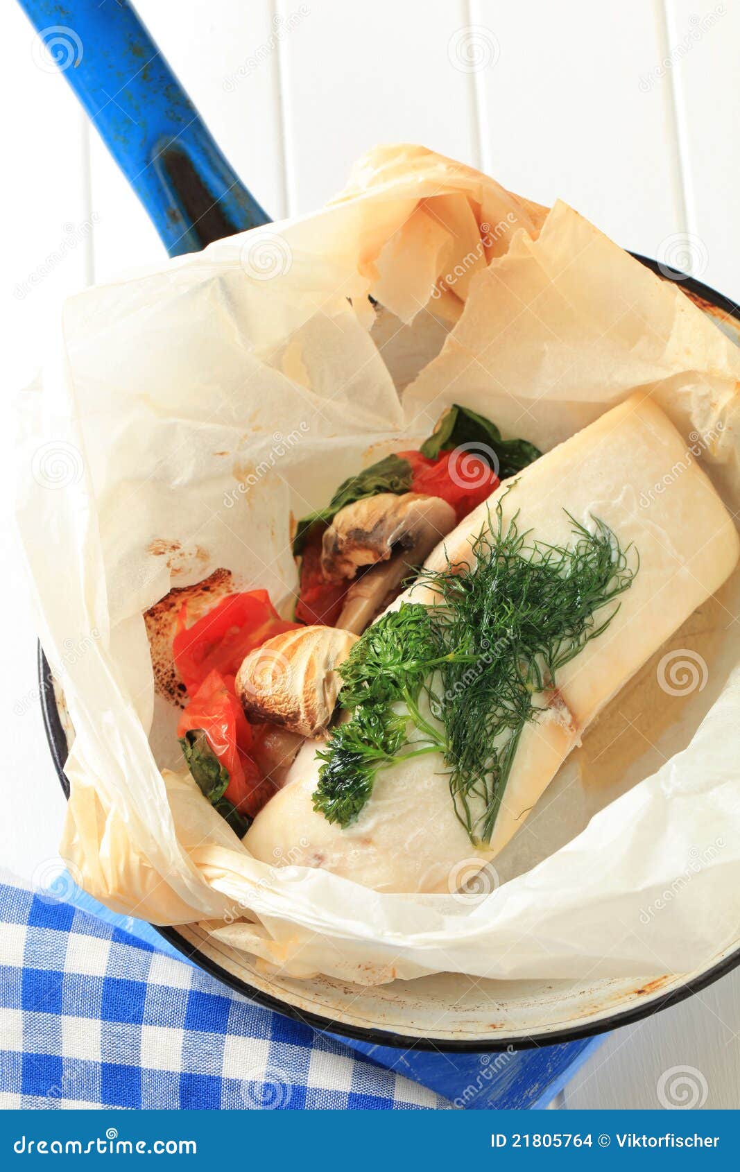 Botervis met groenten stock foto. Image of voedsel, filet - 21805764