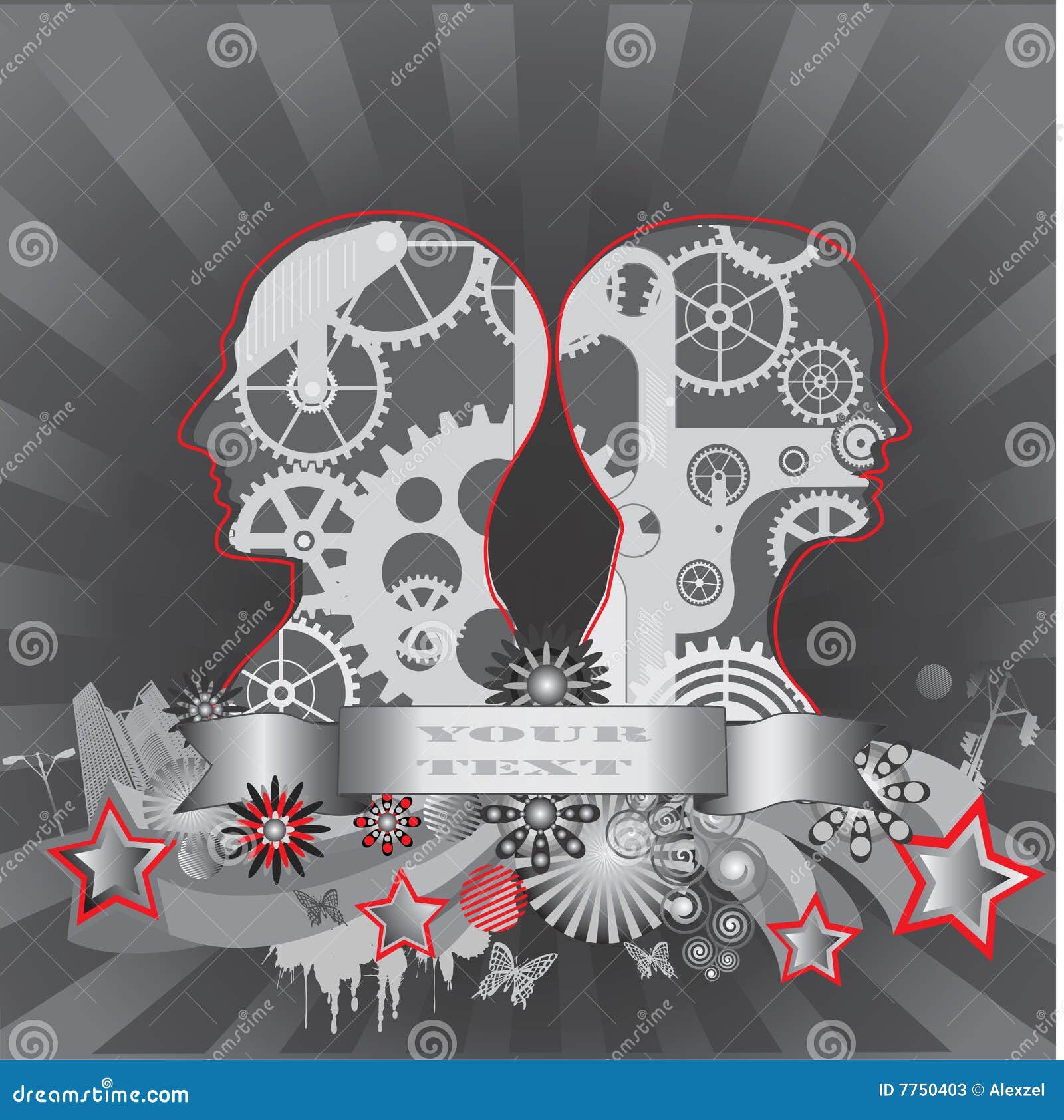 Both stock vector. Illustration of horizon, icon, machine - 7750403