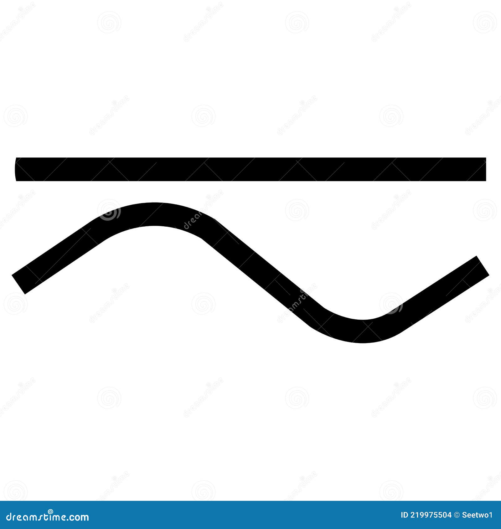 Direct Current Symbol