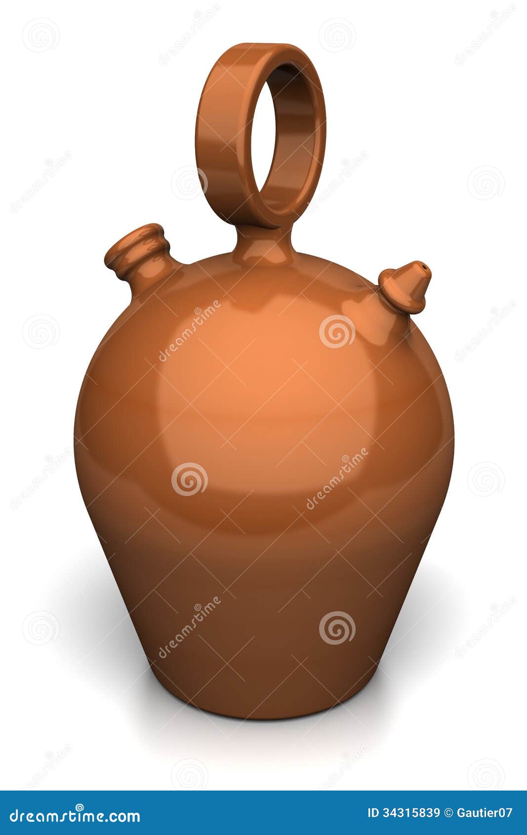 Botijo Andaluz stock illustration. Illustration of thirst - 34315839