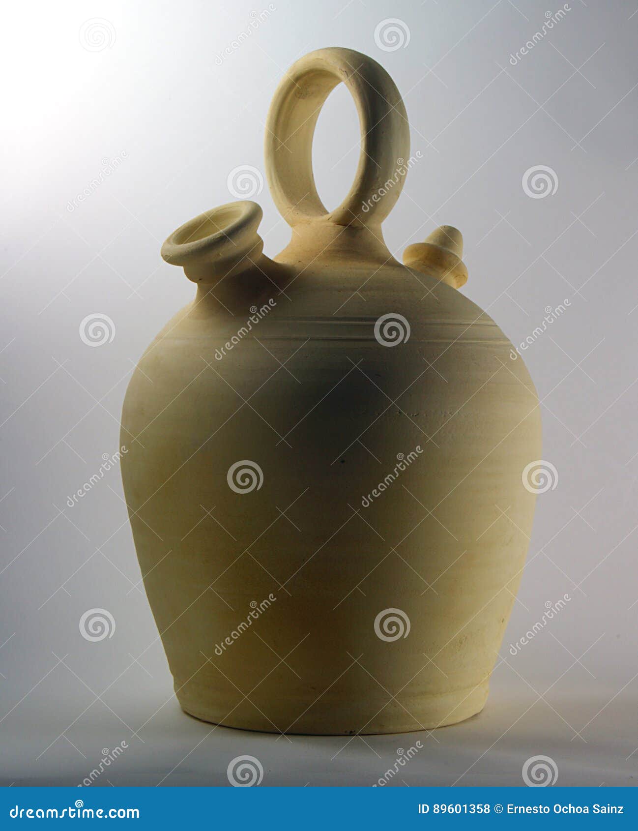 Botijo, Traditional Spanish Pottery Stock Photo - Image of andalucia ...