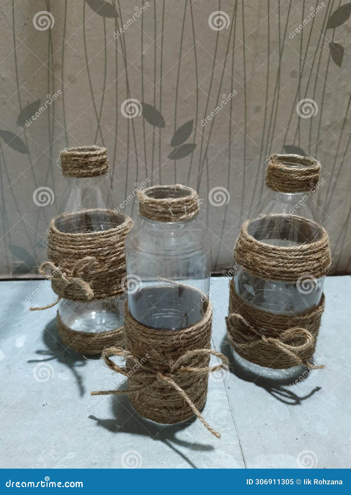 Botle Art from Jerami River, Kudus Indonesia Stock Image - Image of ...