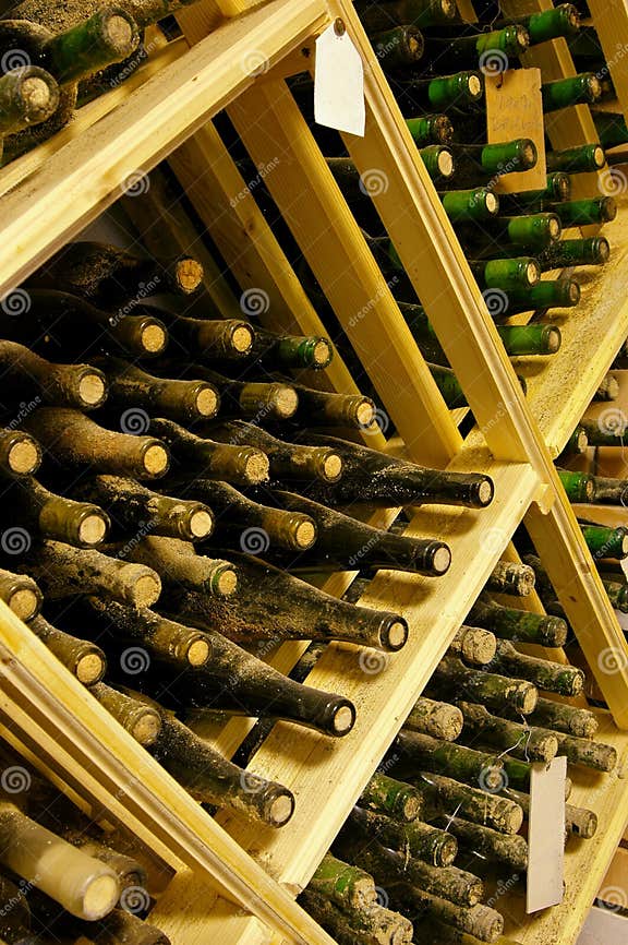 Botles stock photo. Image of fruit, shelf, cellar, grape - 6446626