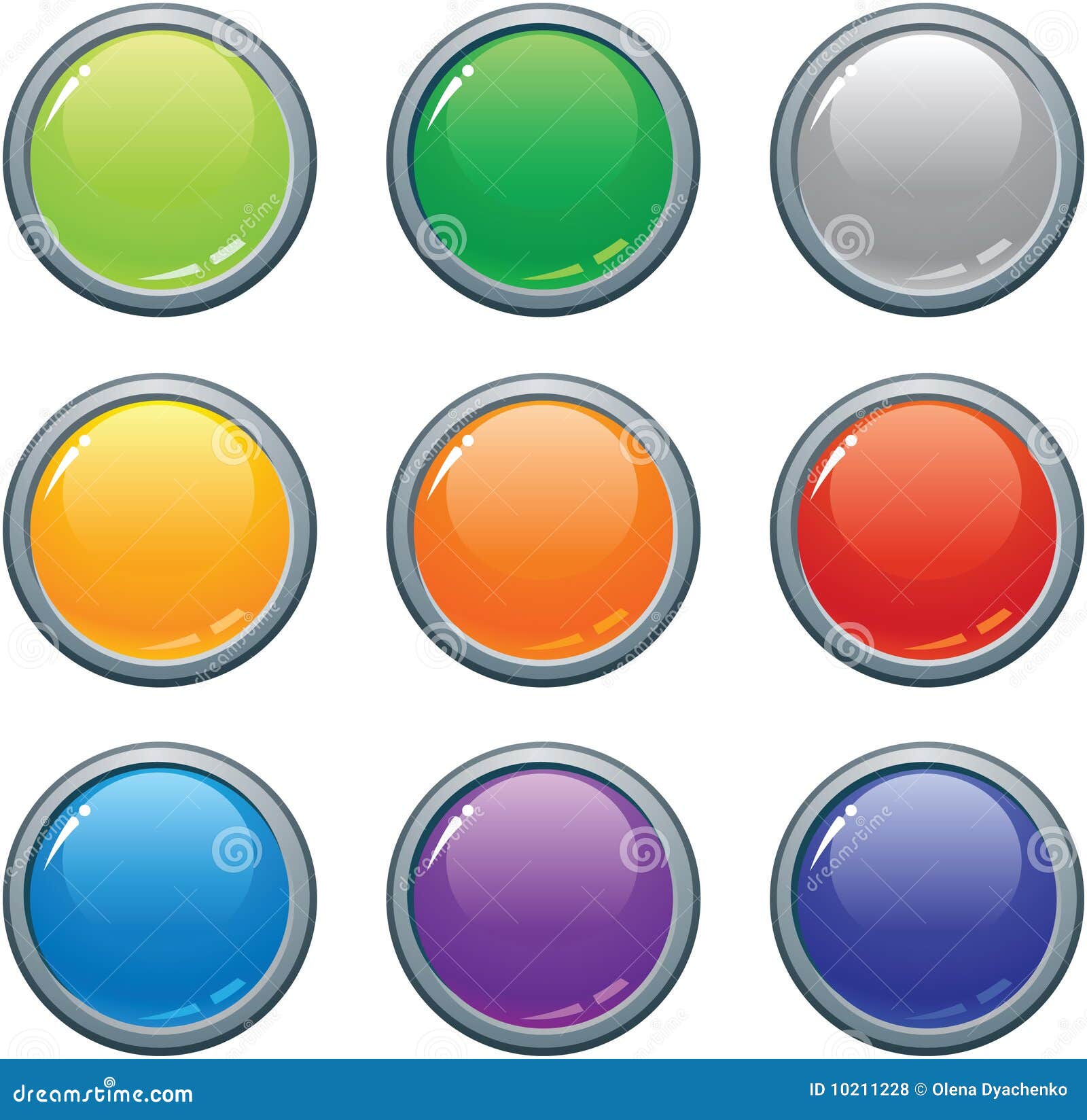 Botones ilustración del vector. Ilustración de icono - 10211228