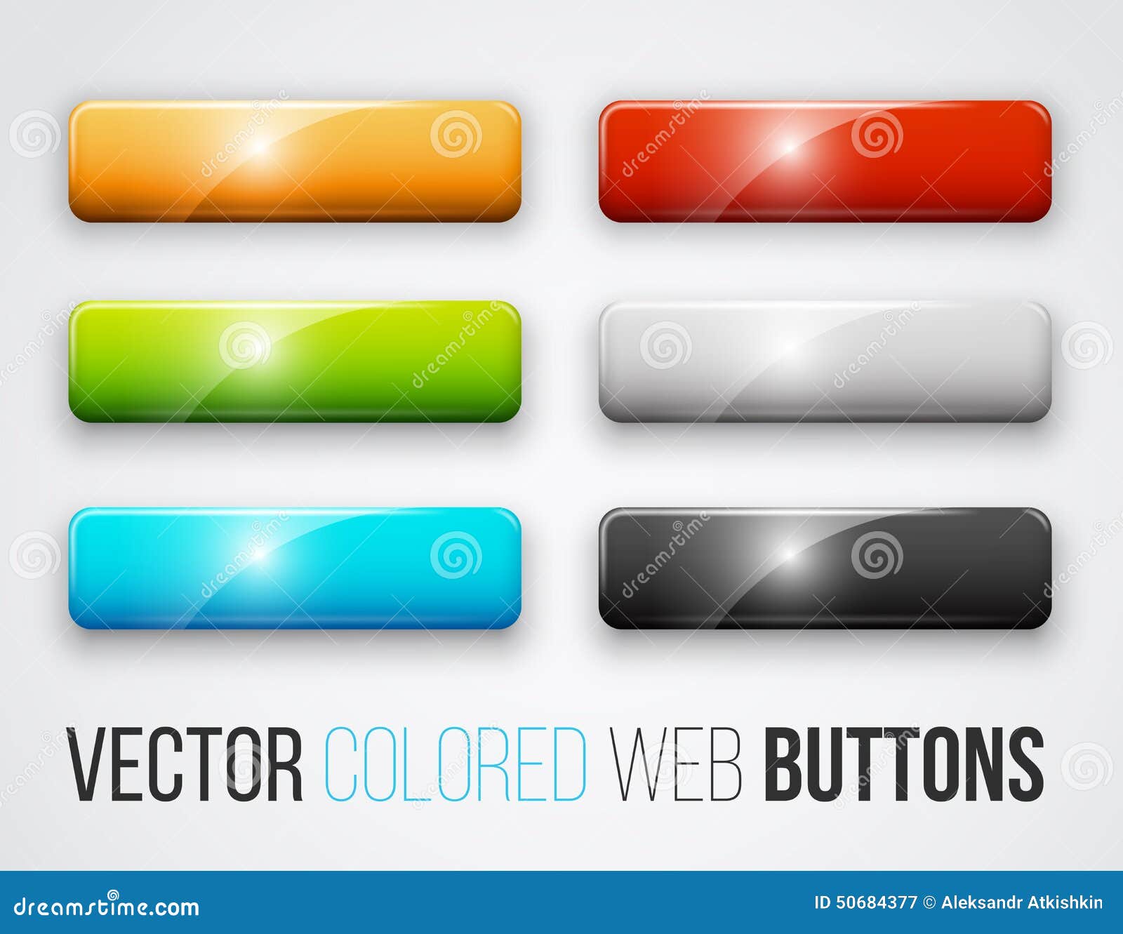 Botones ilustración del vector. Ilustración de elemento - 50684377