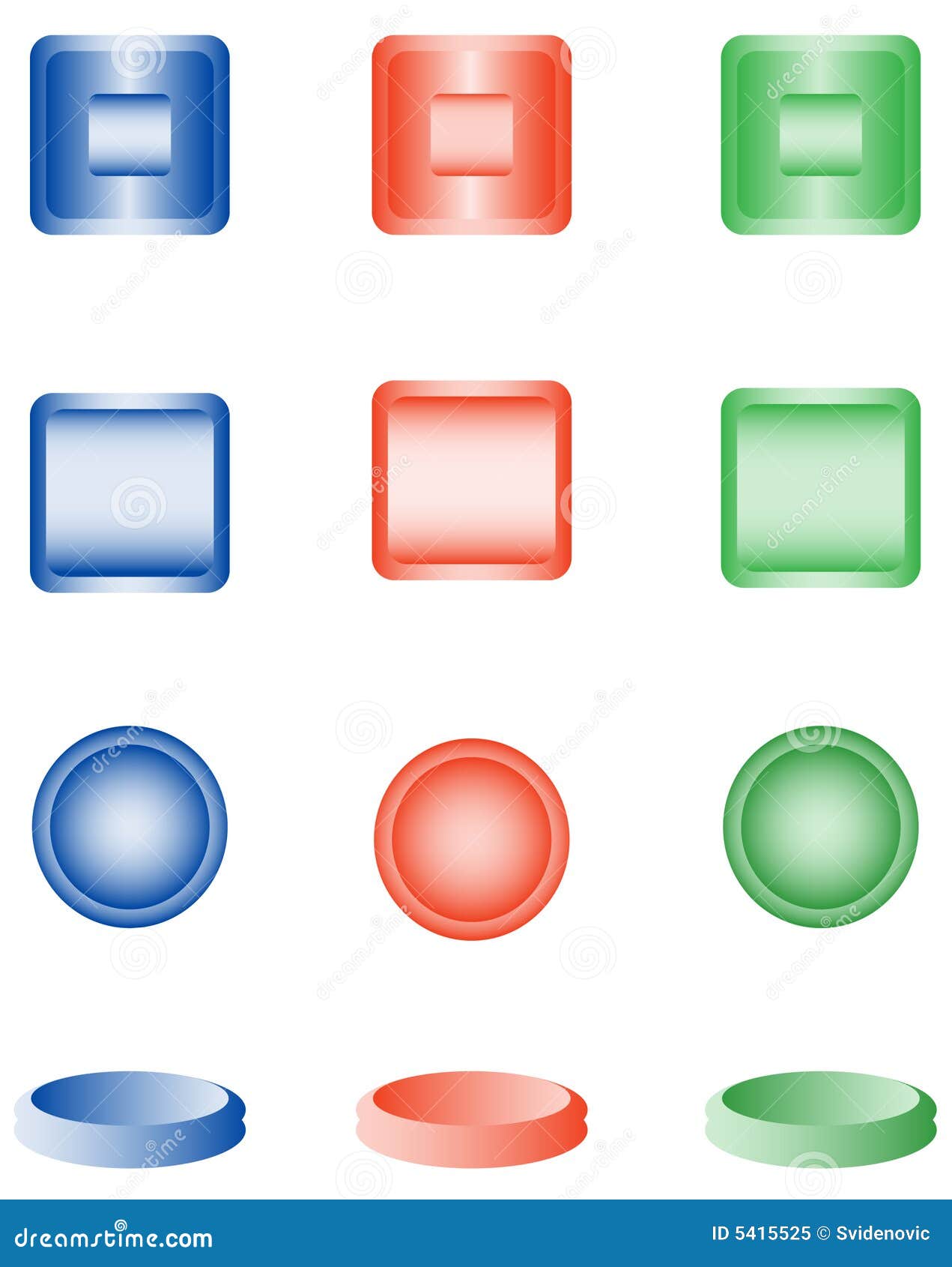 Botones ilustración del vector. Ilustración de herramienta - 5415525