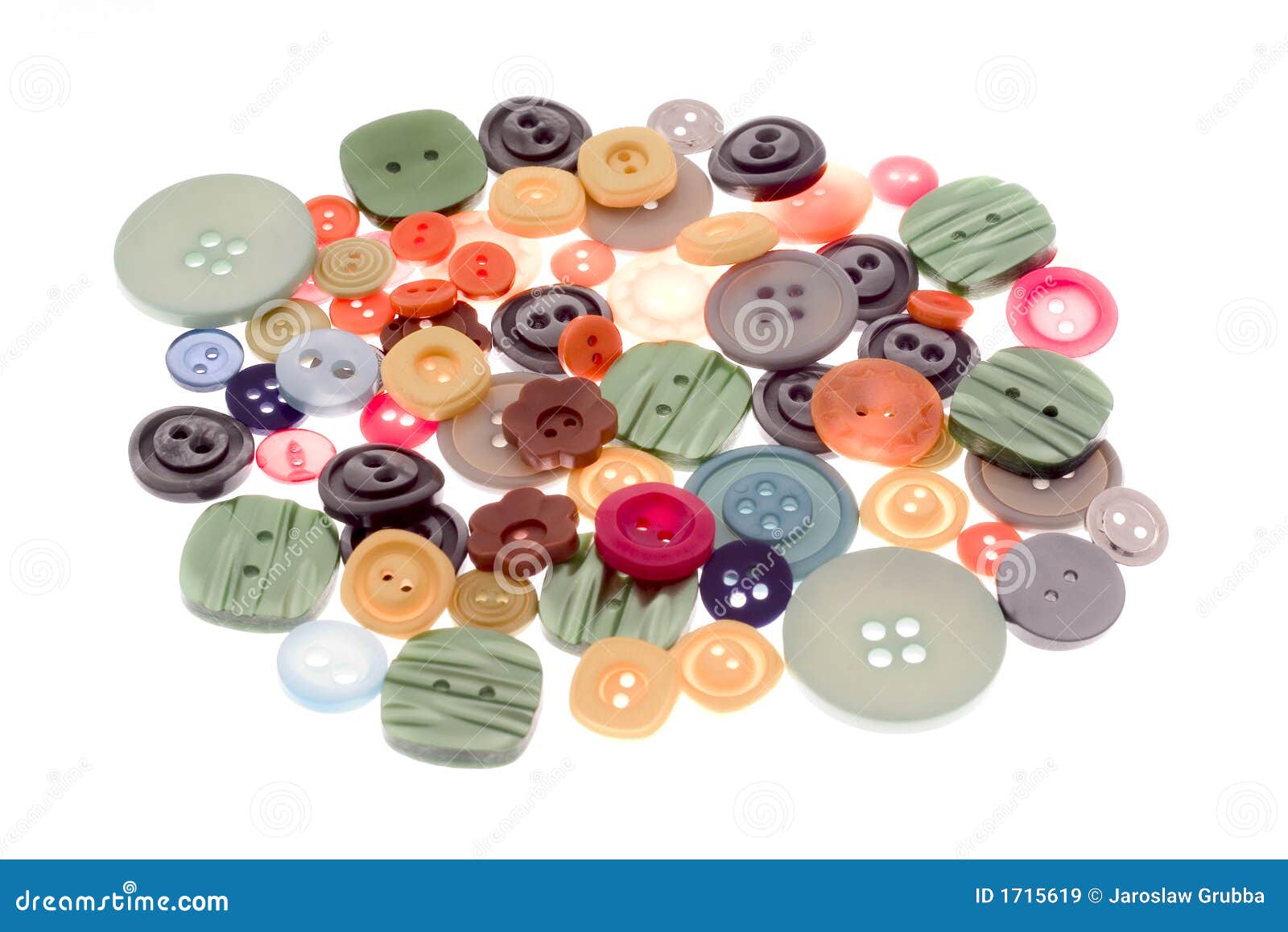 Botones coloridos imagen de archivo. Imagen de blanco - 1715619
