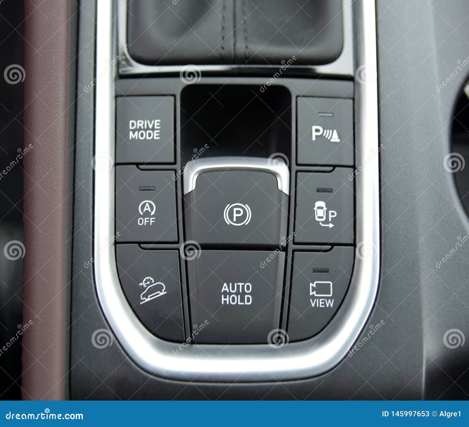 Botones Del Panel Del Coche Imagen de archivo - Imagen de control ...