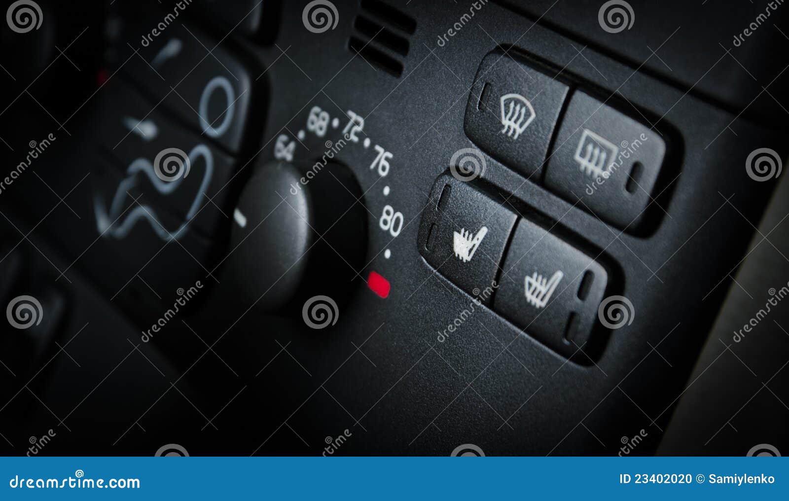 Botones Del Panel Del Coche Foto de archivo - Imagen de consola ...