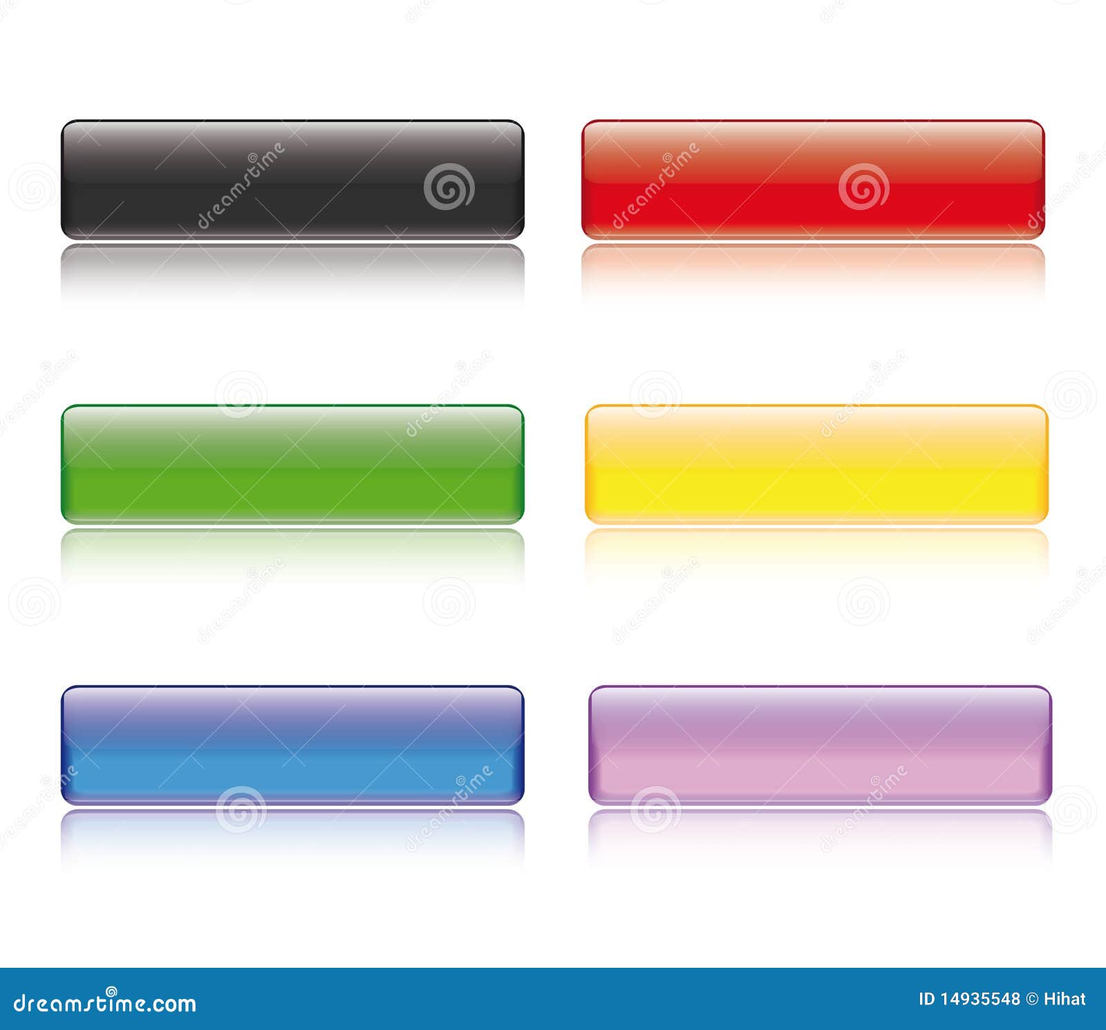 Botones del vector ilustración del vector. Ilustración de internet ...