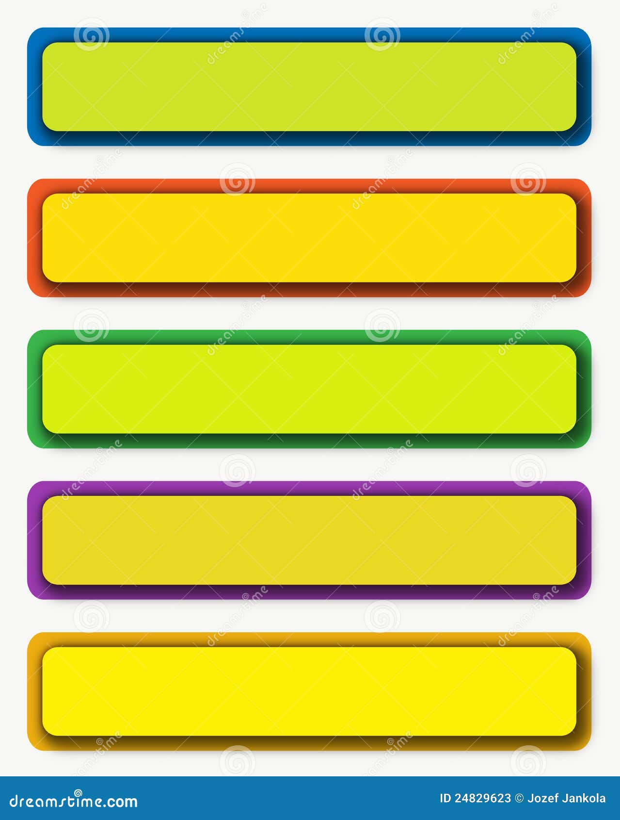 Botones rectangulares stock de ilustración. Ilustración de blanco ...