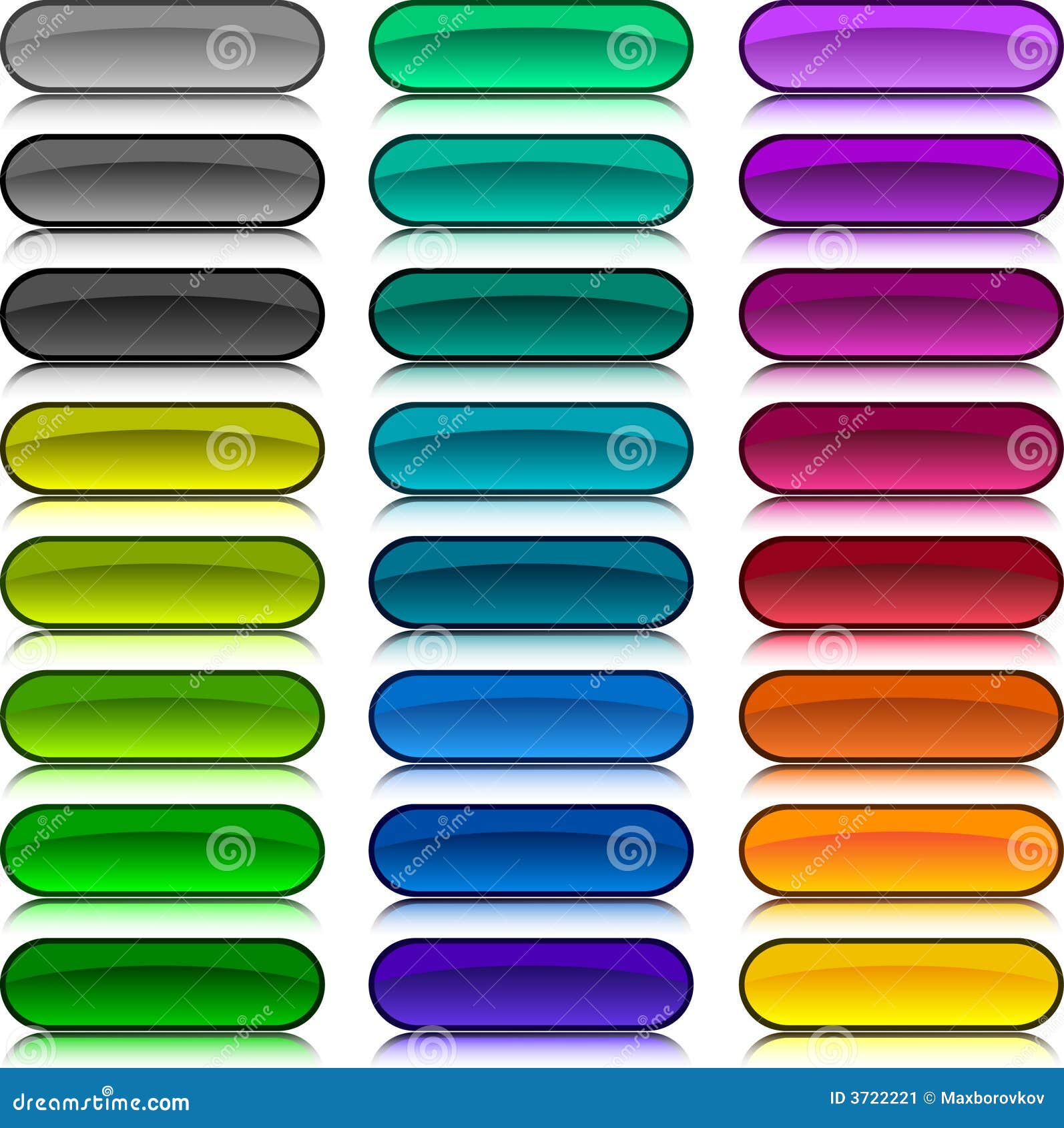 Botones. [Vector] ilustración del vector. Ilustración de comunicaciones ...