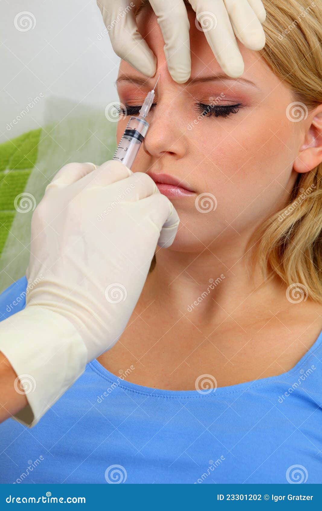 Botox stock photo. Image of syringe, mouth, rejuvenating - 23301202