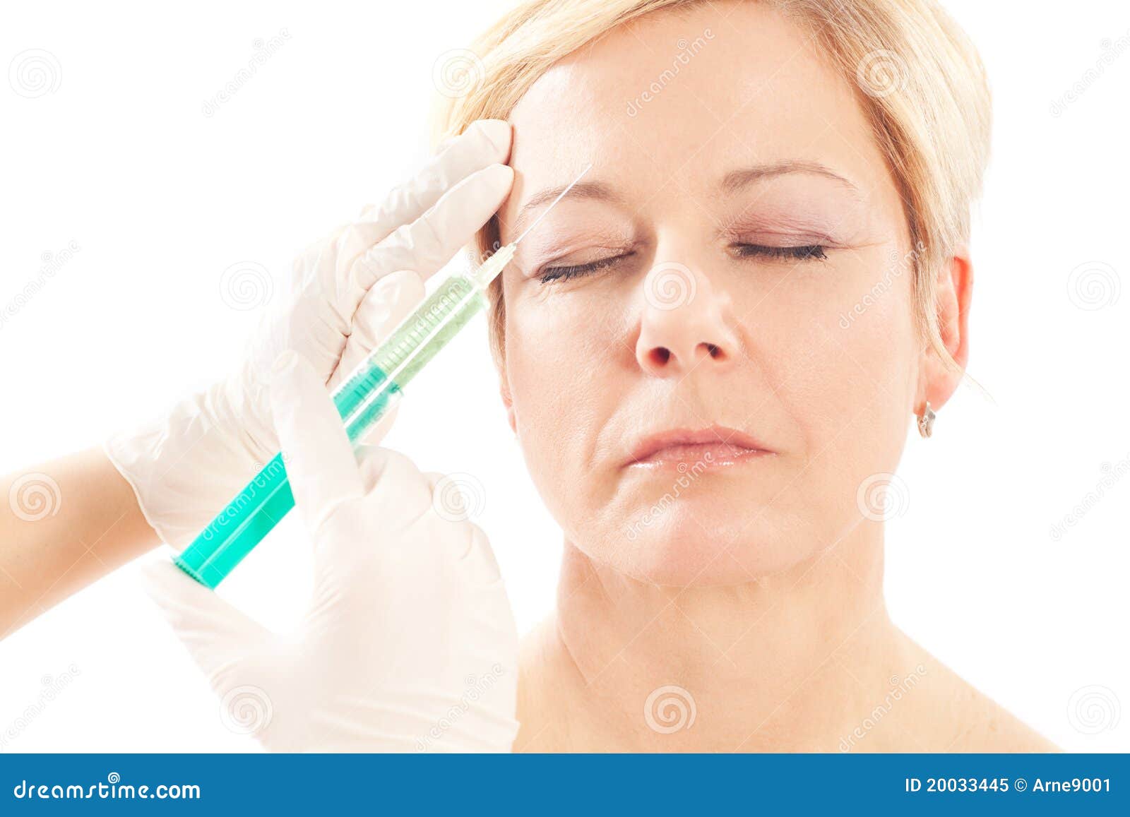 Botox - Age and beauty stock image. Image of syringe - 20033445