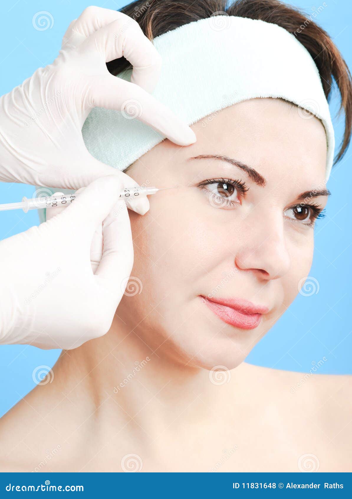 Botox injection stock photo. Image of rejuvenation, wealthy - 11831648