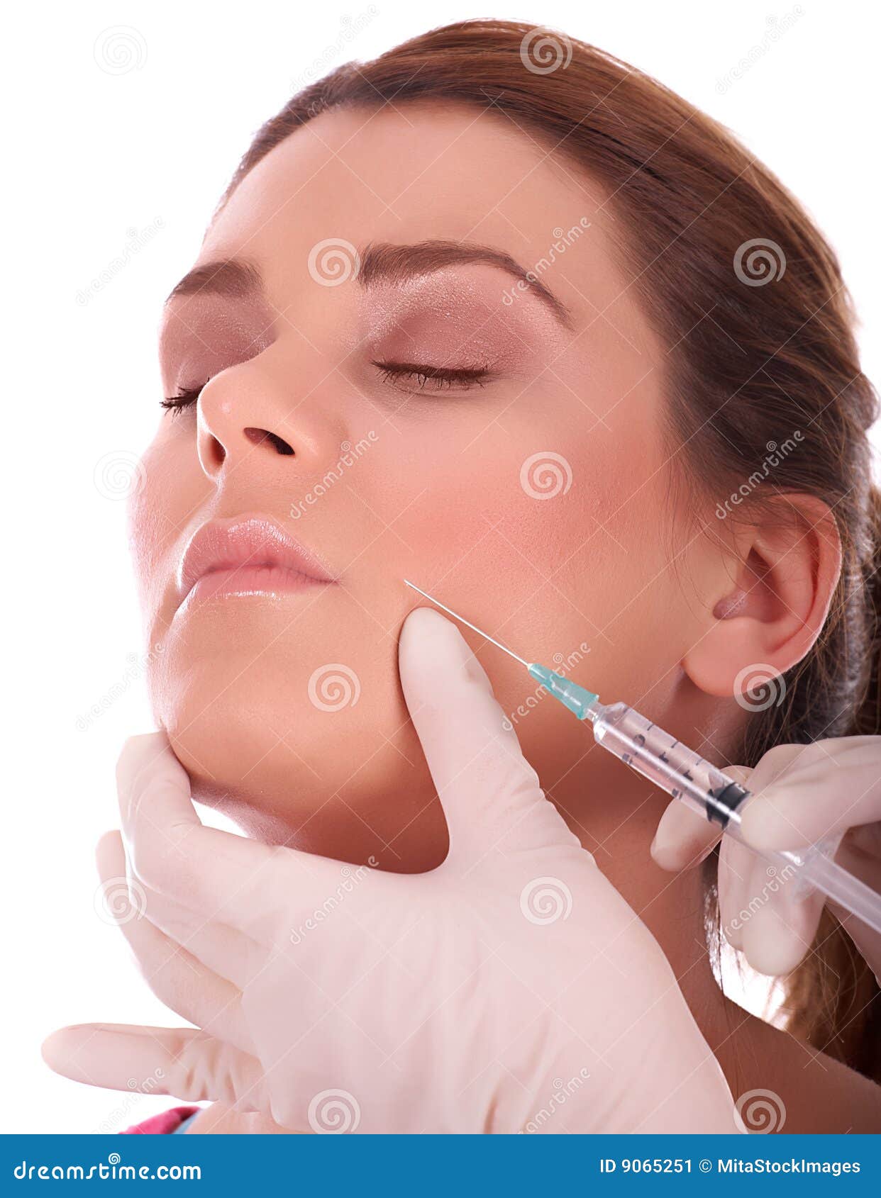 Botox Injection Stock Image - Image: 9065251