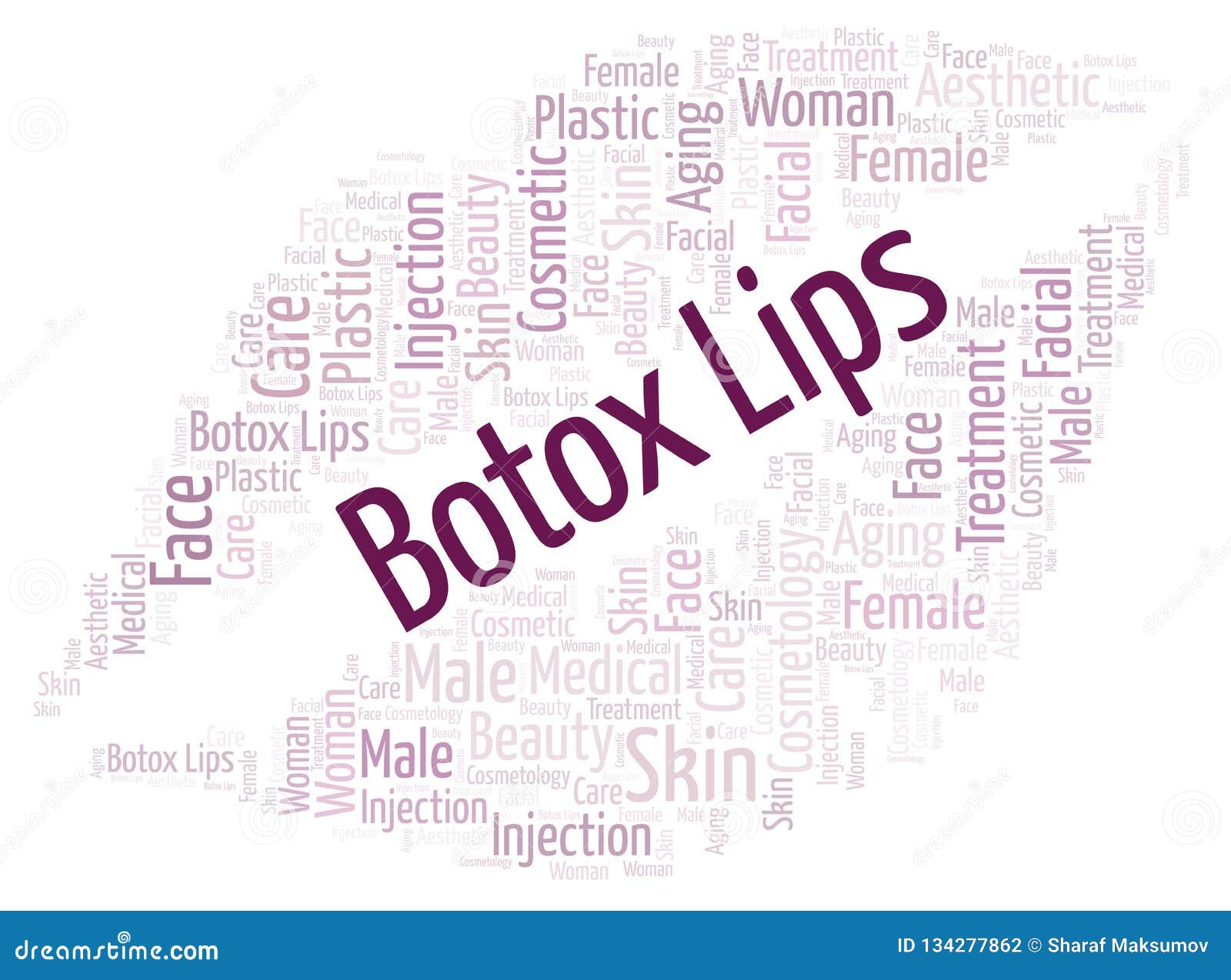 Lips Botox Injection Icon - Hyaluronic Acid Lips Injection Vector ...