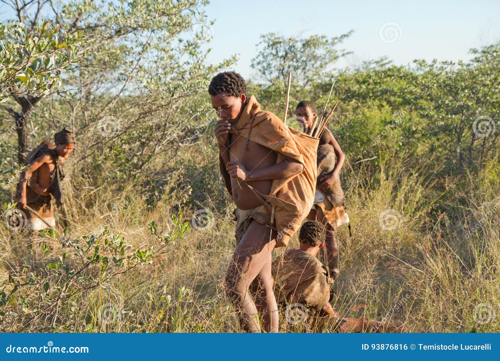 Botswana bushmen editorial photo. Image of dance, ancestor - 93876816