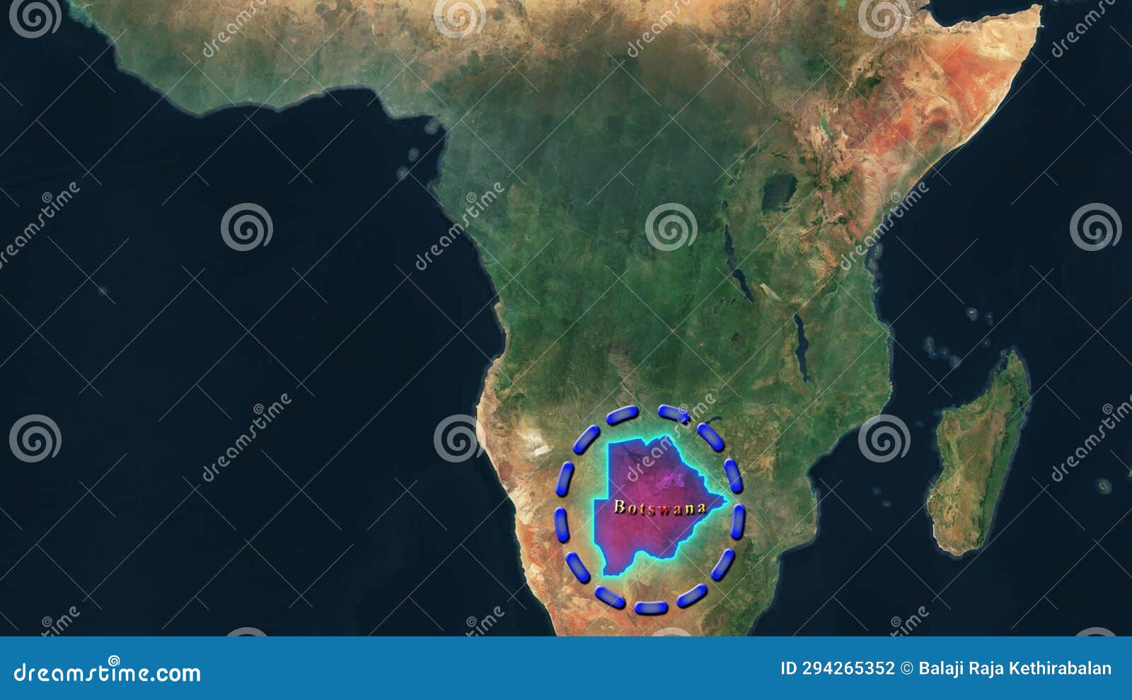 Botswana Map stock footage. Video of location, battle - 294265352