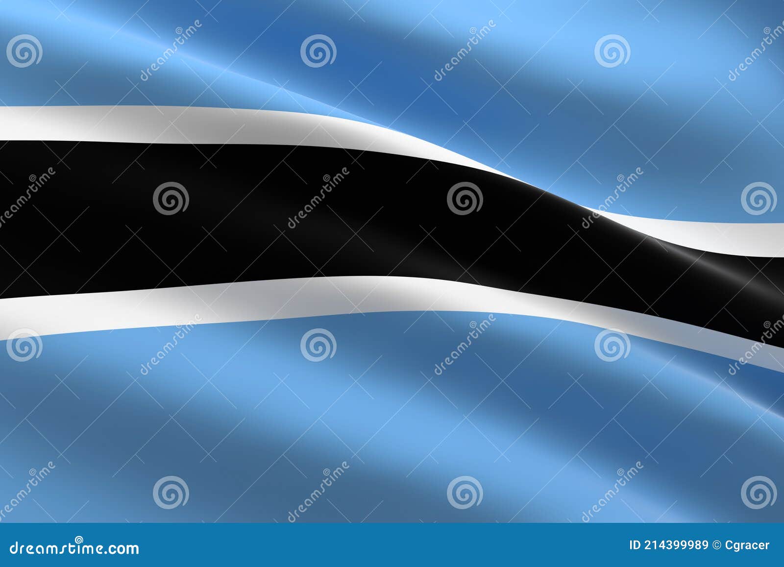 Botswanas flagg stock illustrationer. Illustration av självständighet - 214399989