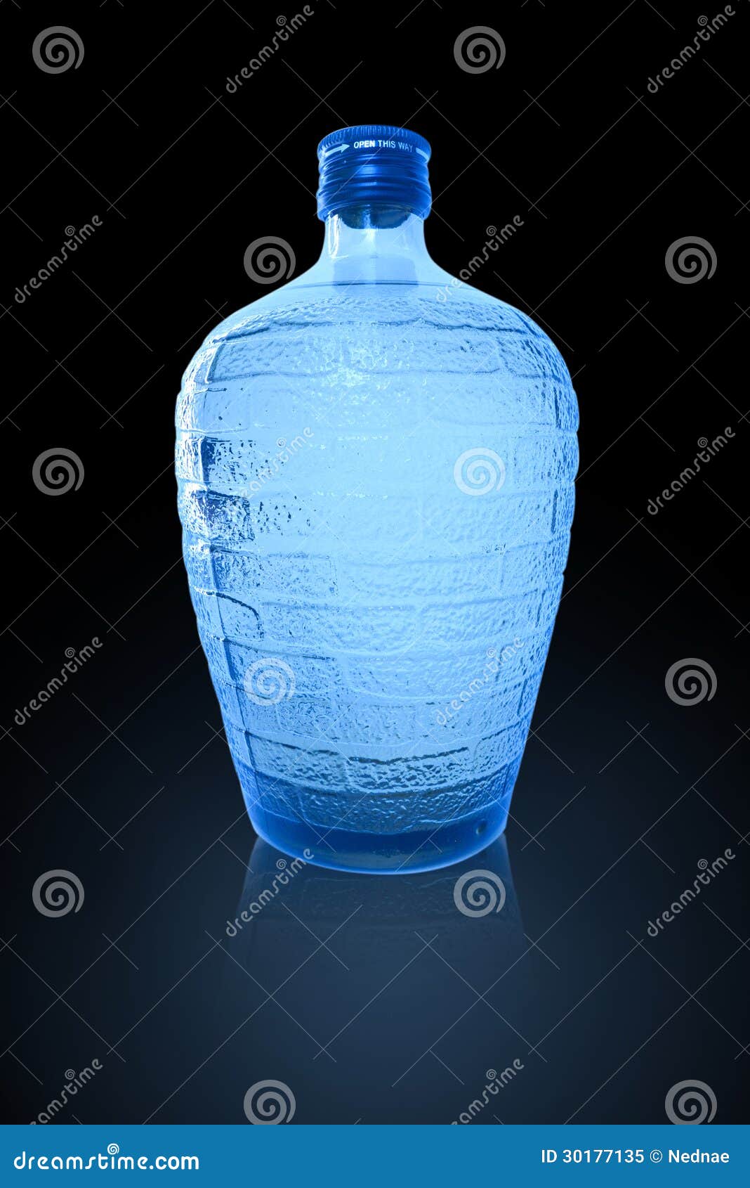 Bottle of alcohol stock image. Image of served, beverage - 30177135