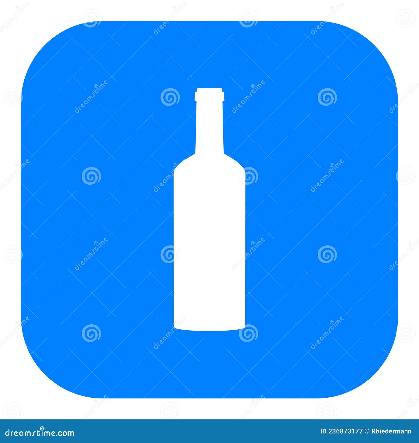 Bottle and app icon stock vector. Illustration of vector - 236873177