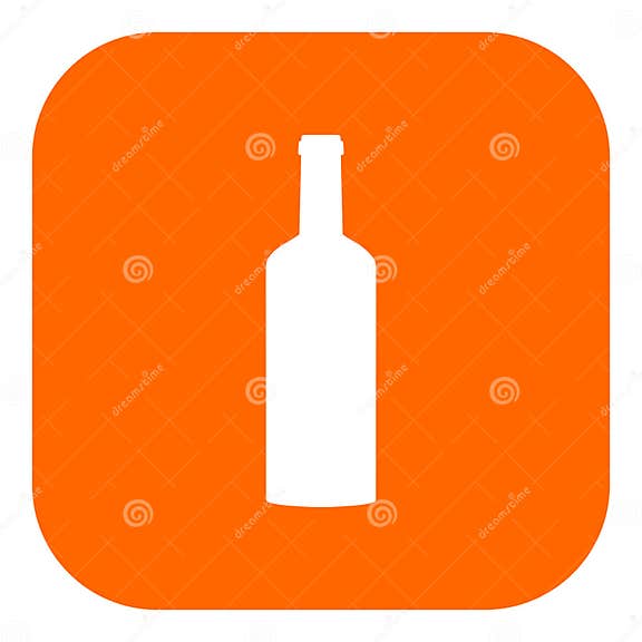 Bottle and app icon stock vector. Illustration of background - 245779456