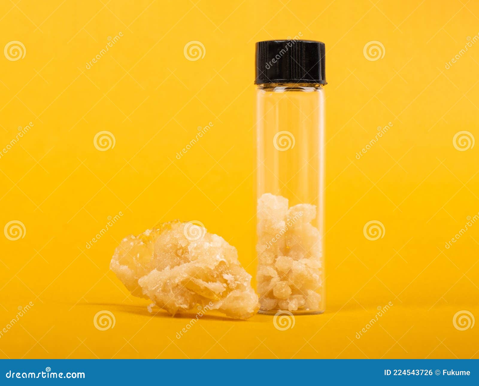 Bottle with Cannabis Hash, Marijuana Extract Stock Photo - Image of ...