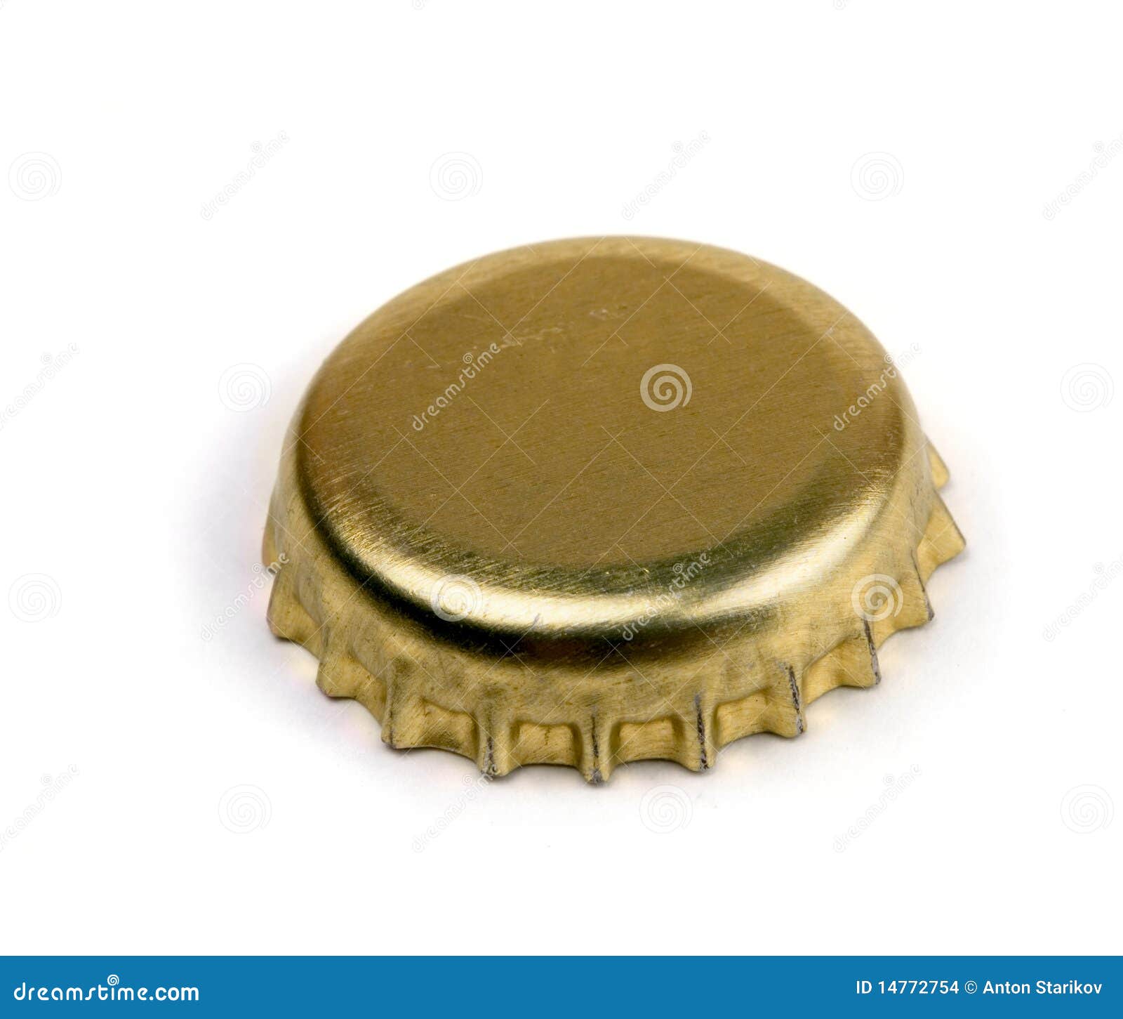 Bottle cap stock photo. Image of crown, isolated, close - 14772754