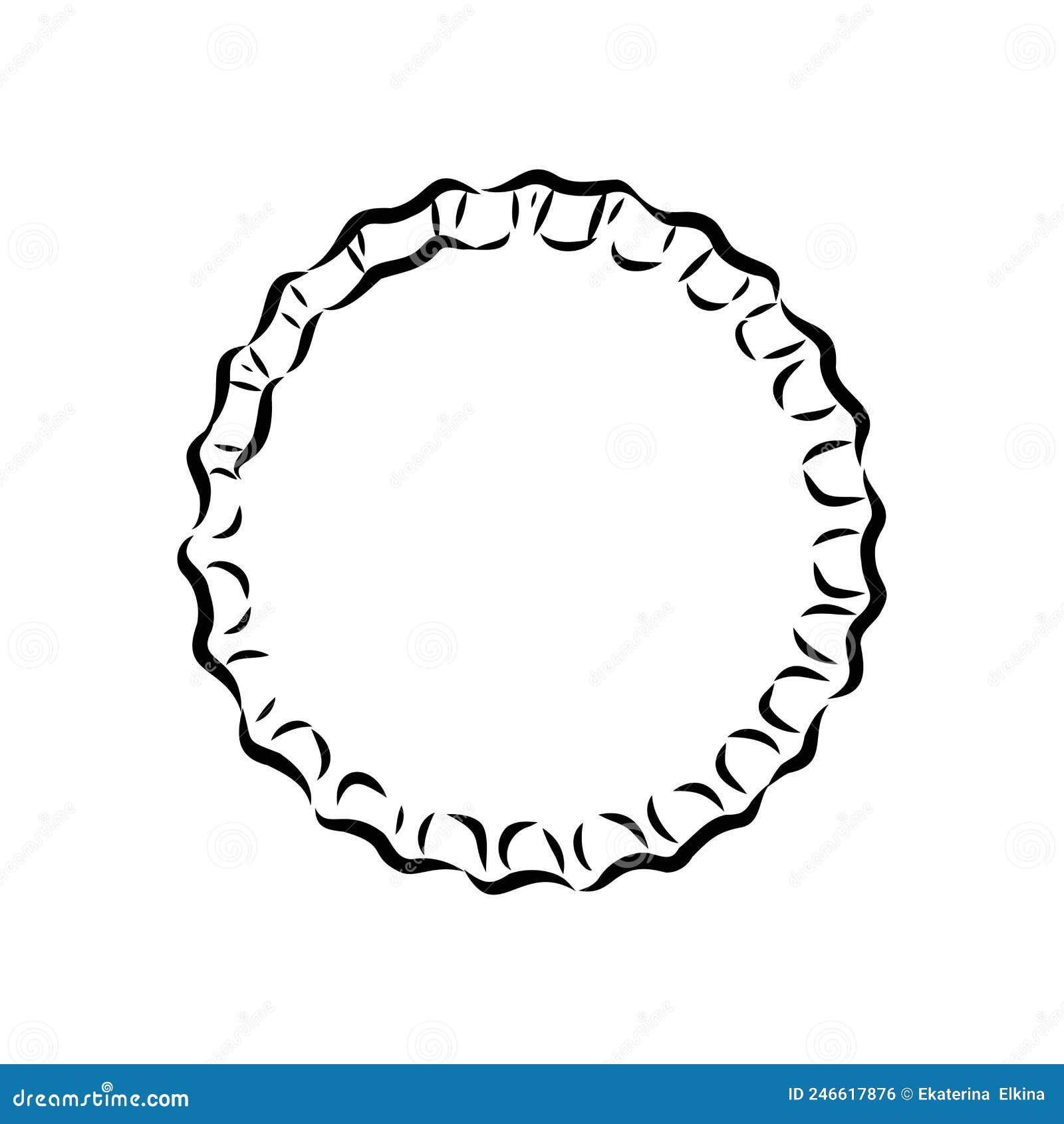 Bottle Cap. Doodle Style Bottle Cap Vector Stock Vector - Illustration ...
