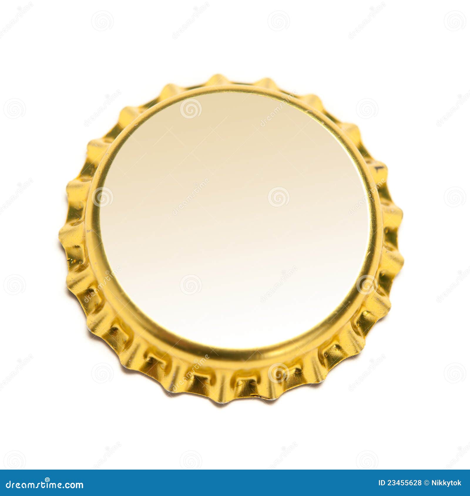 Bottle cap isolated stock photo. Image of beer, beverage - 23455628