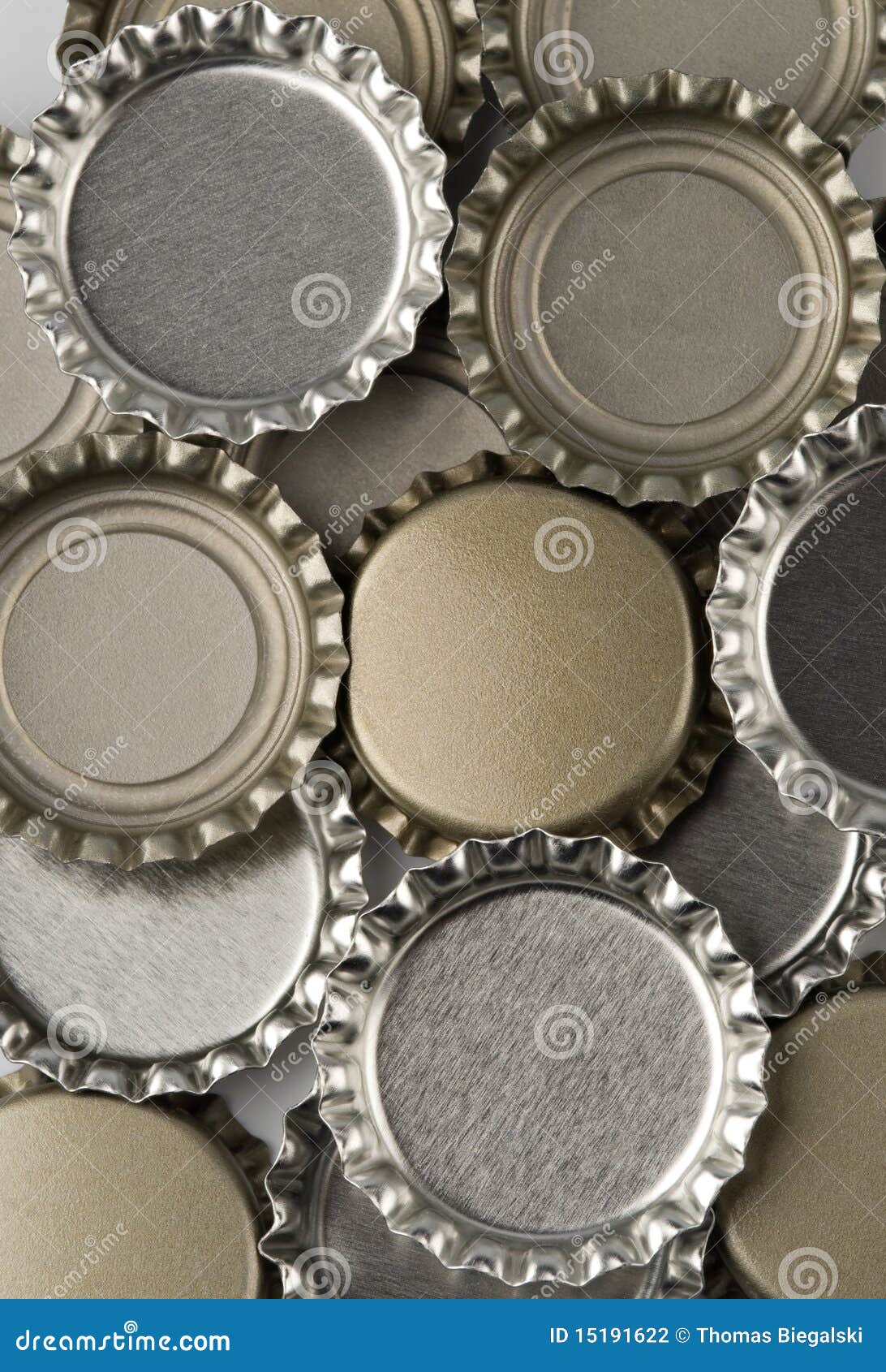 Bottle Caps stock photo. Image of beer, closeup, pile - 15191622